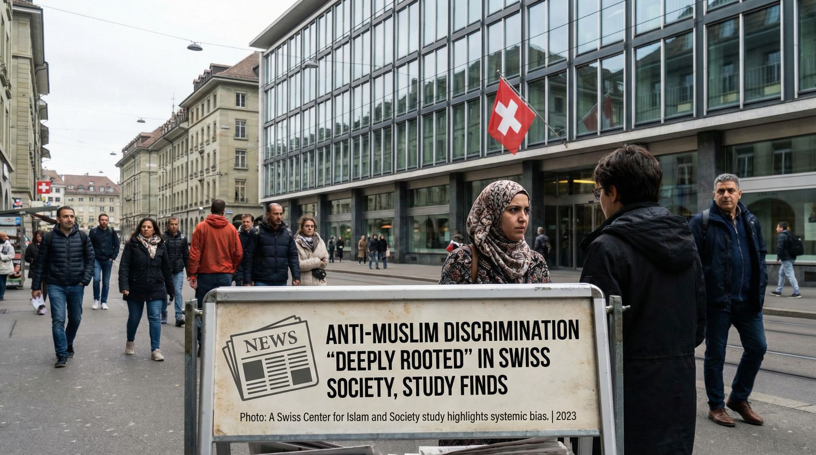 Anti-Muslim Discrimination 'Deeply Rooted' in Swiss Society, Study Finds
