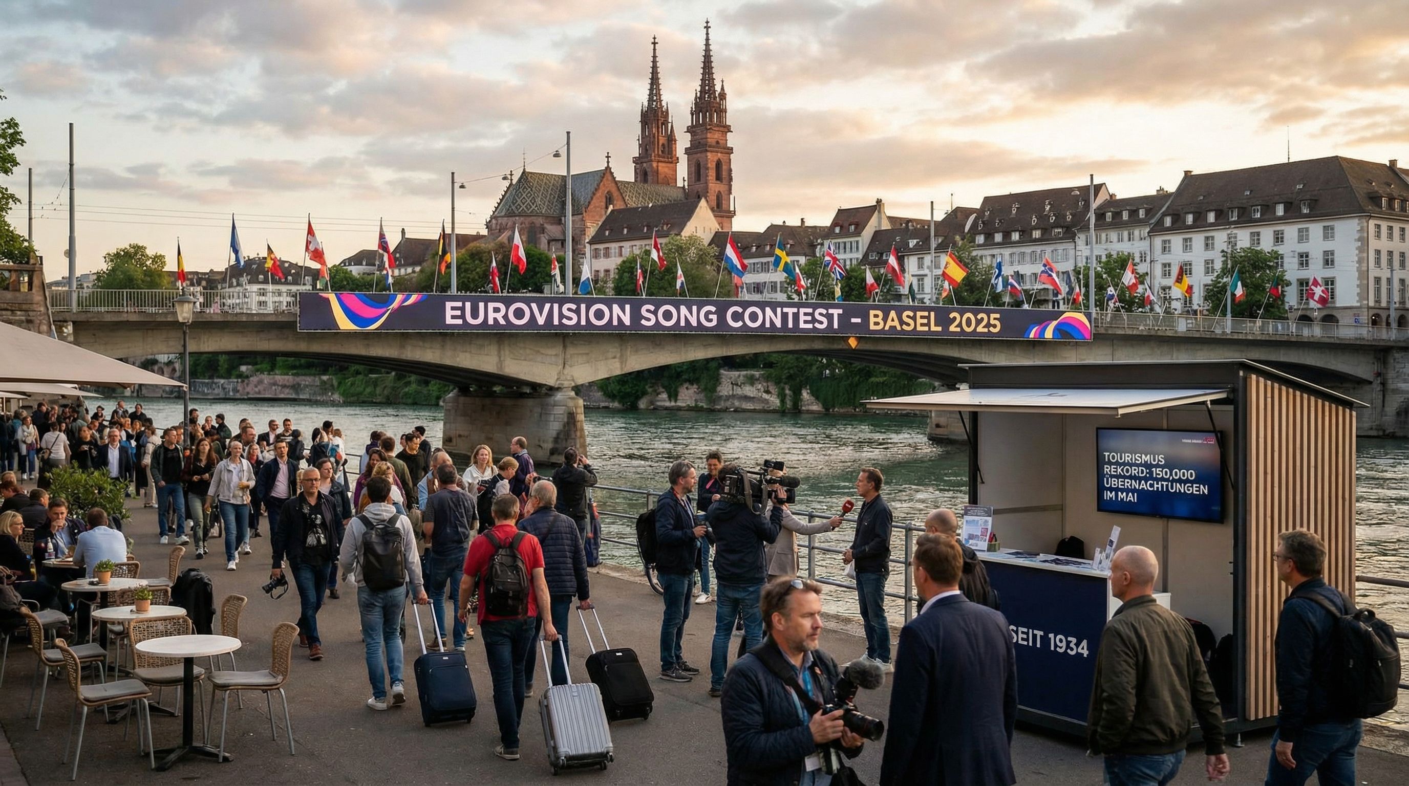 Basel breaks 90-year tourism record during Eurovision