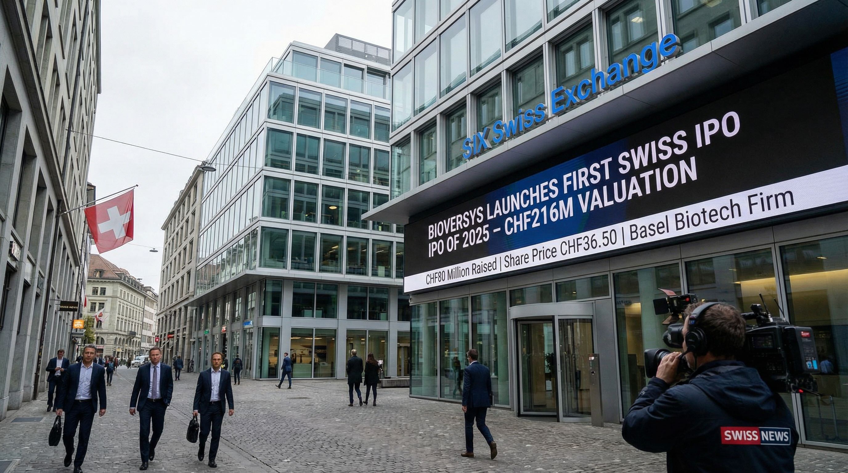 BioVersys Makes First Swiss IPO of 2025 with CHF216M Valuation