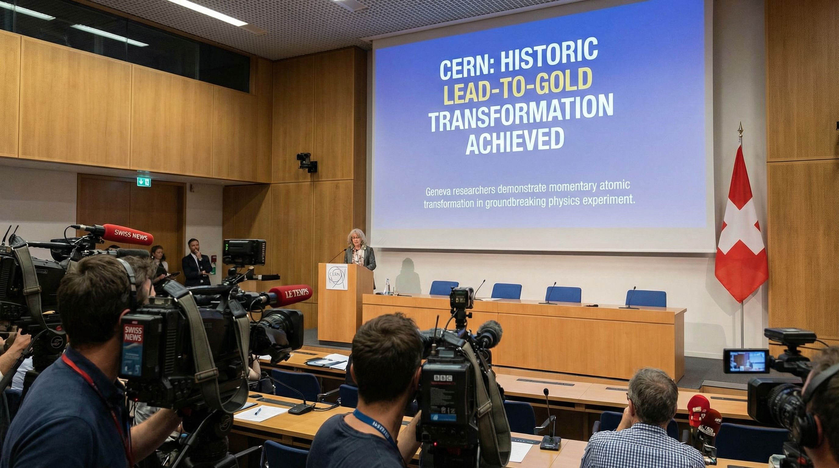 CERN Scientists Achieve Historic Lead-to-Gold Transformation