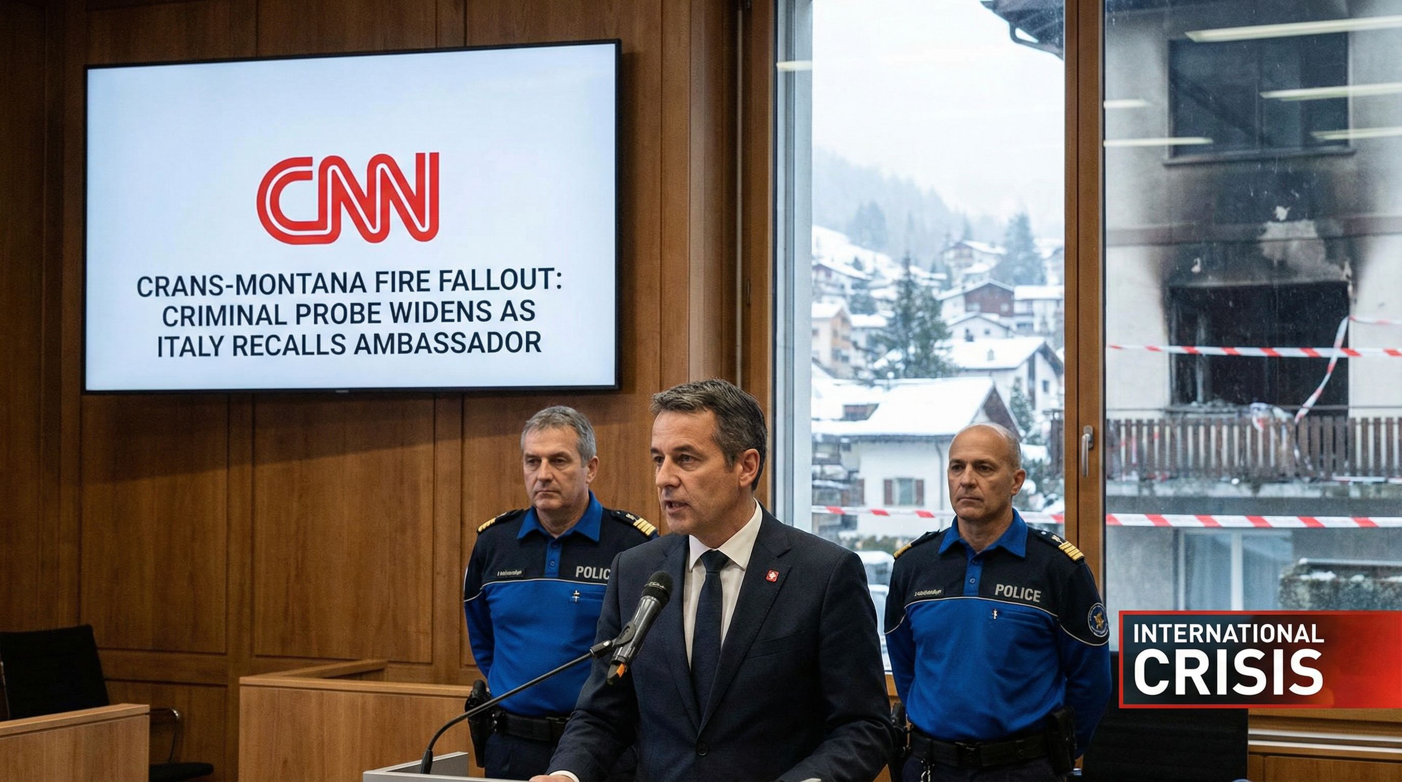 Crans-Montana Fire Fallout: Criminal Probe Widens as Italy Recalls ...