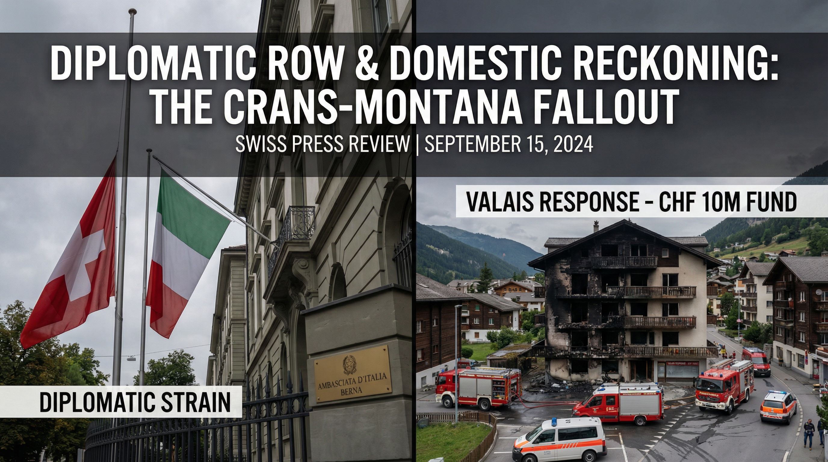 Diplomatic Row and Domestic Reckoning: The Fallout from the Crans ...