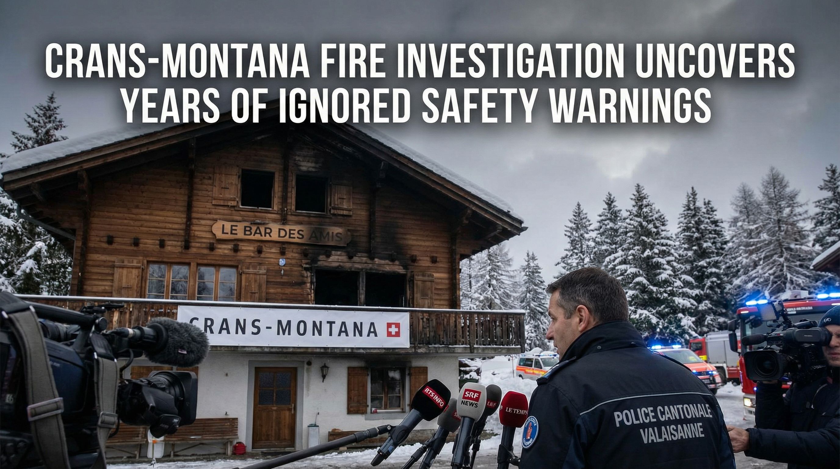 Crans-Montana Fire Probe Reveals Safety Lapses Were Known Before Tragedy