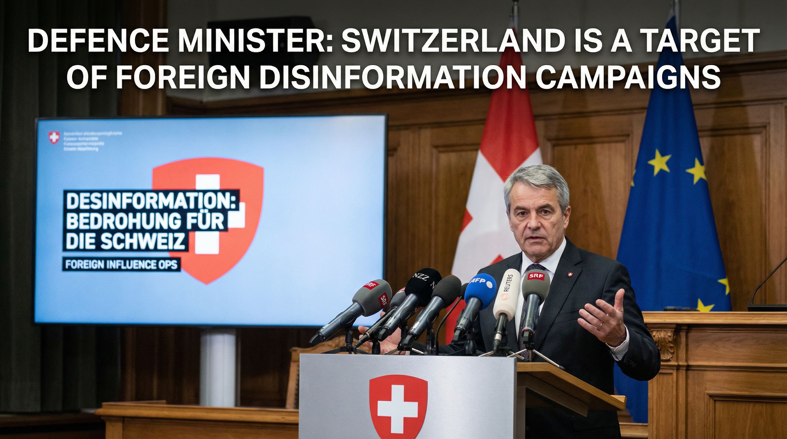 Defence Minister: Switzerland is a Target of Foreign Disinformation ...