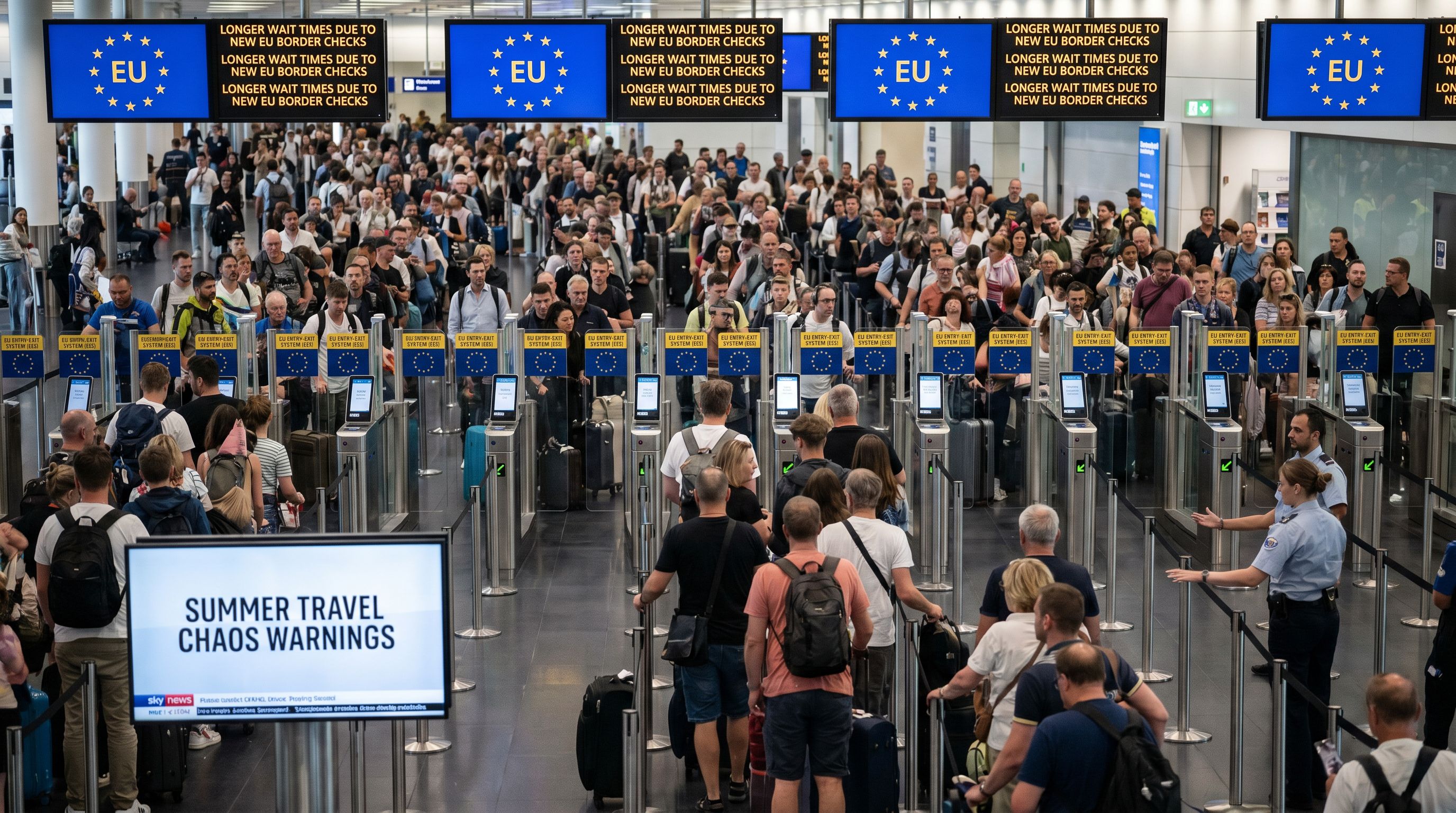 New EU Border System Sparks Summer Travel Chaos Warnings for Switzerland