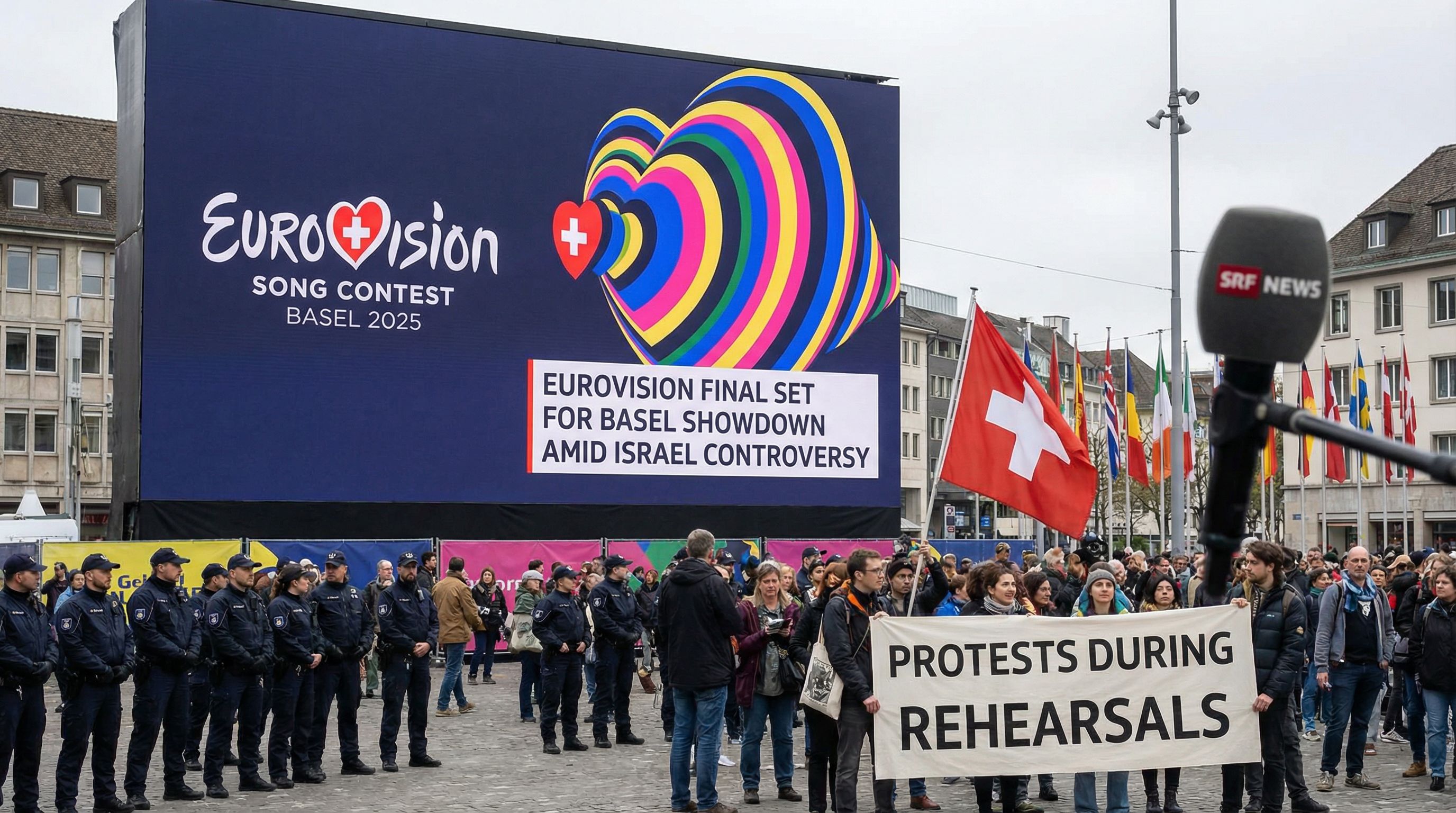 Eurovision Final Set for Basel Showdown Amid Israel Controversy