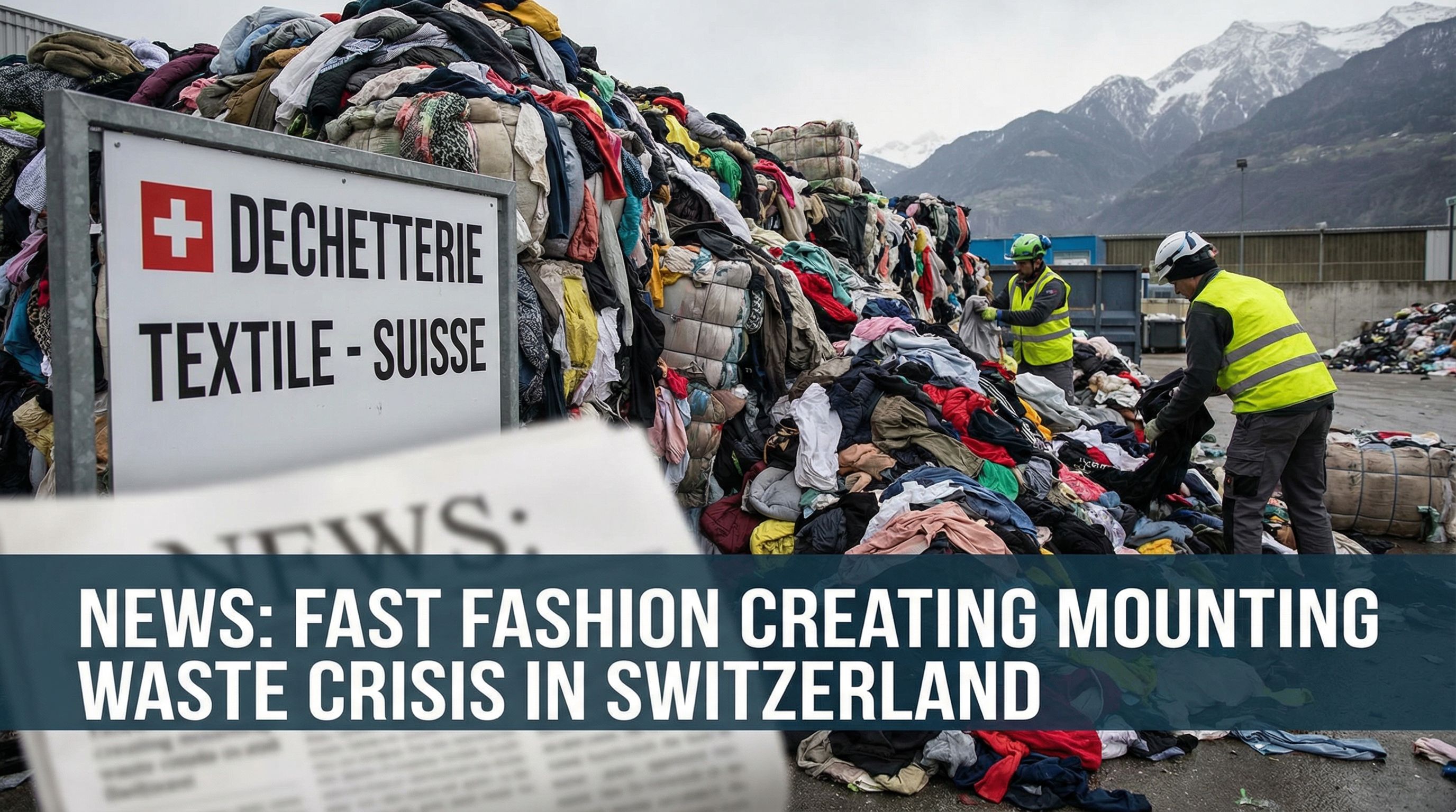 Fast fashion creating mounting waste crisis in Switzerland