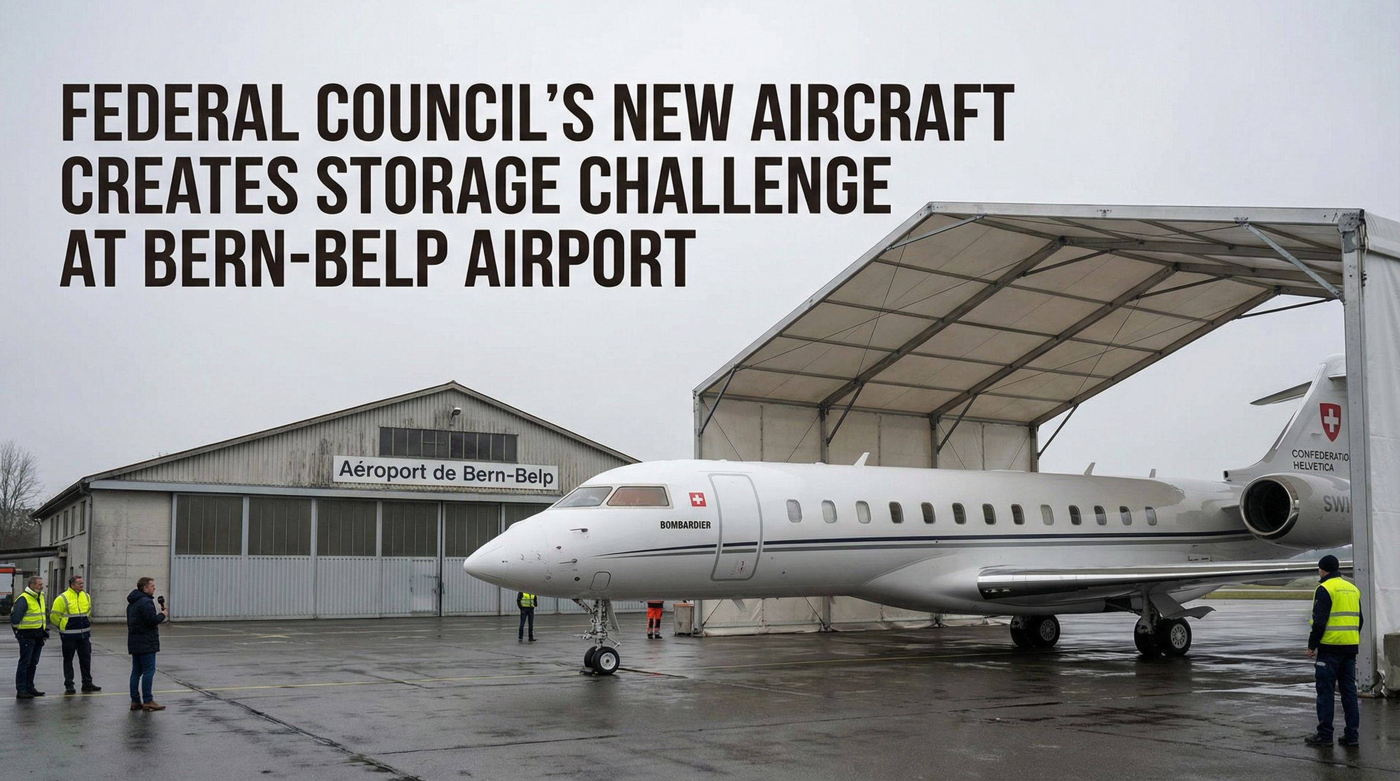 Federal Council's New Aircraft Creates Storage Challenge at Bern-Belp ...