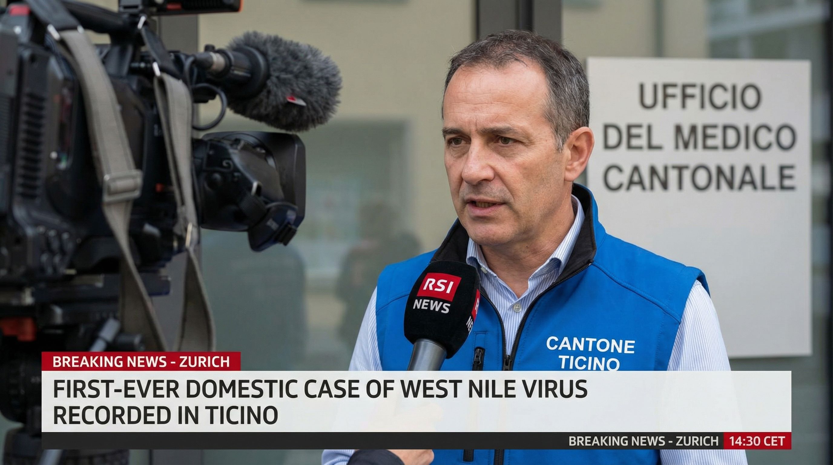 First-Ever Domestic Case of West Nile Virus Recorded in Ticino