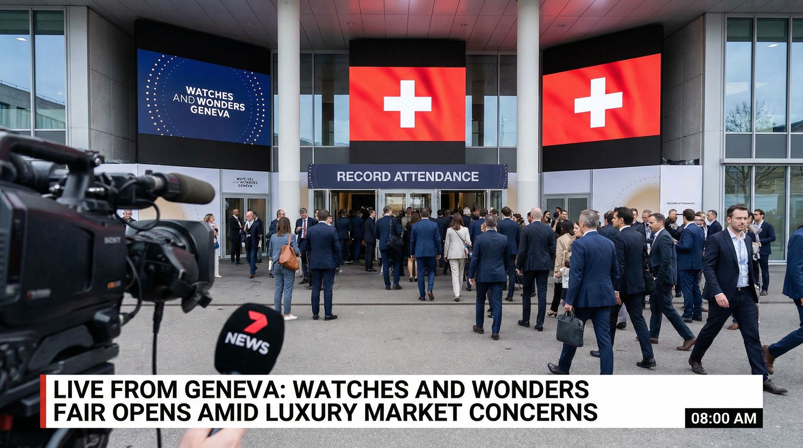 Geneva's 'Watches and Wonders' Fair Kicks Off With Record Attendance ...