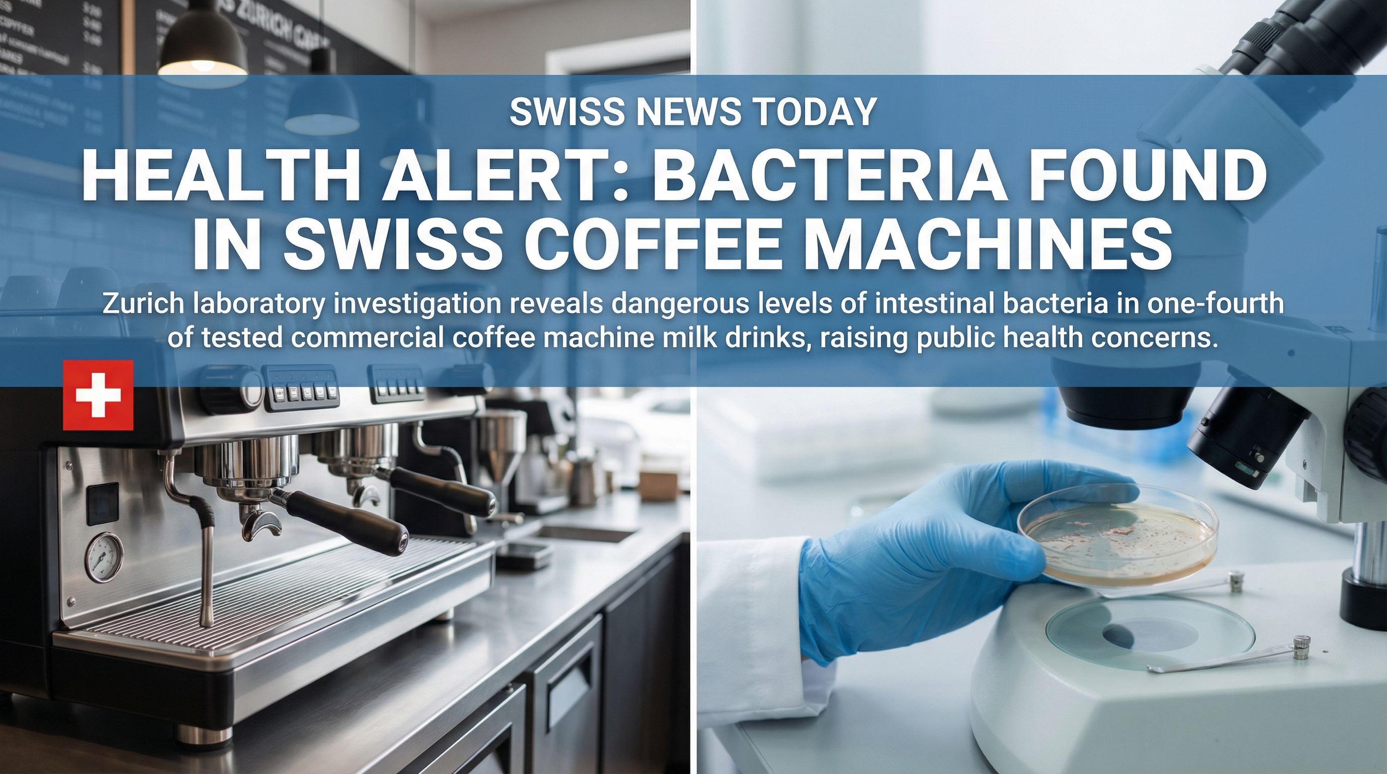 Health Alert: Bacteria Found in Swiss Coffee Machines