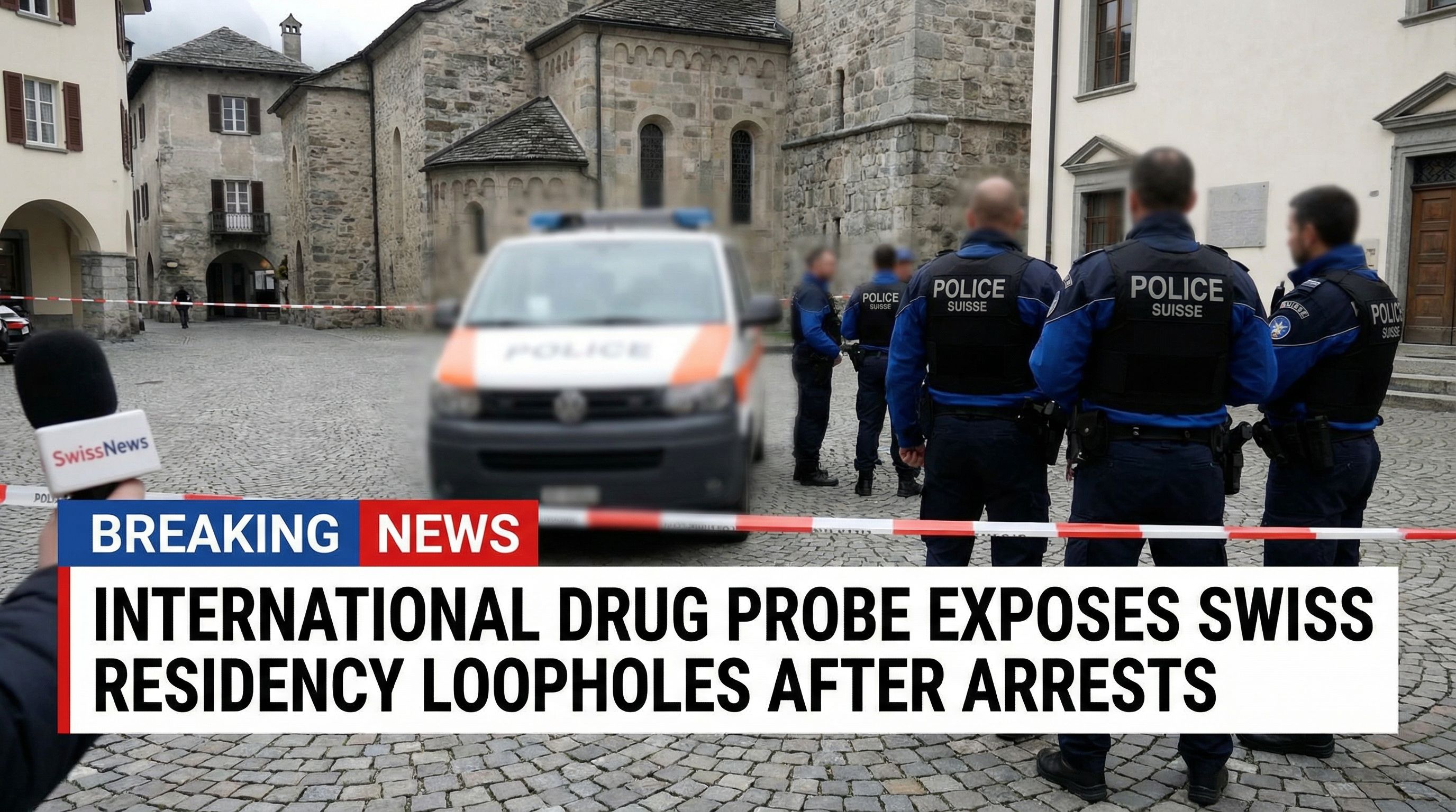 International Drug Probe Exposes Swiss Residency Loopholes After Arrests