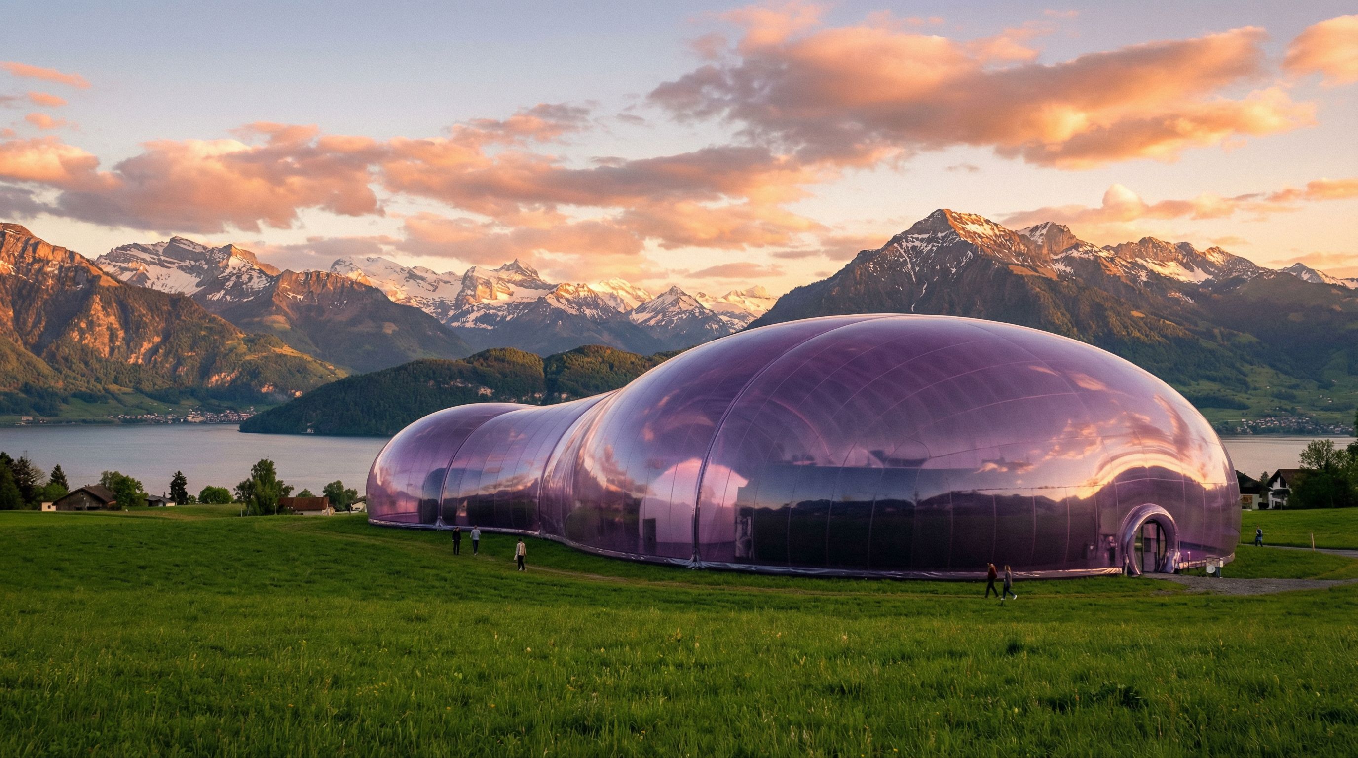 Japanese Inflatable Concert Hall Makes Swiss Debut at Lucerne Festival