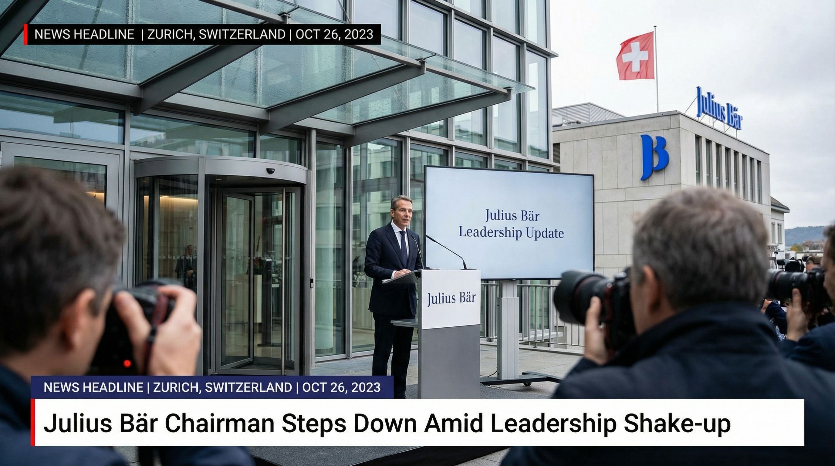 Julius Bär Chairman Steps Down Amid Leadership Shake-up