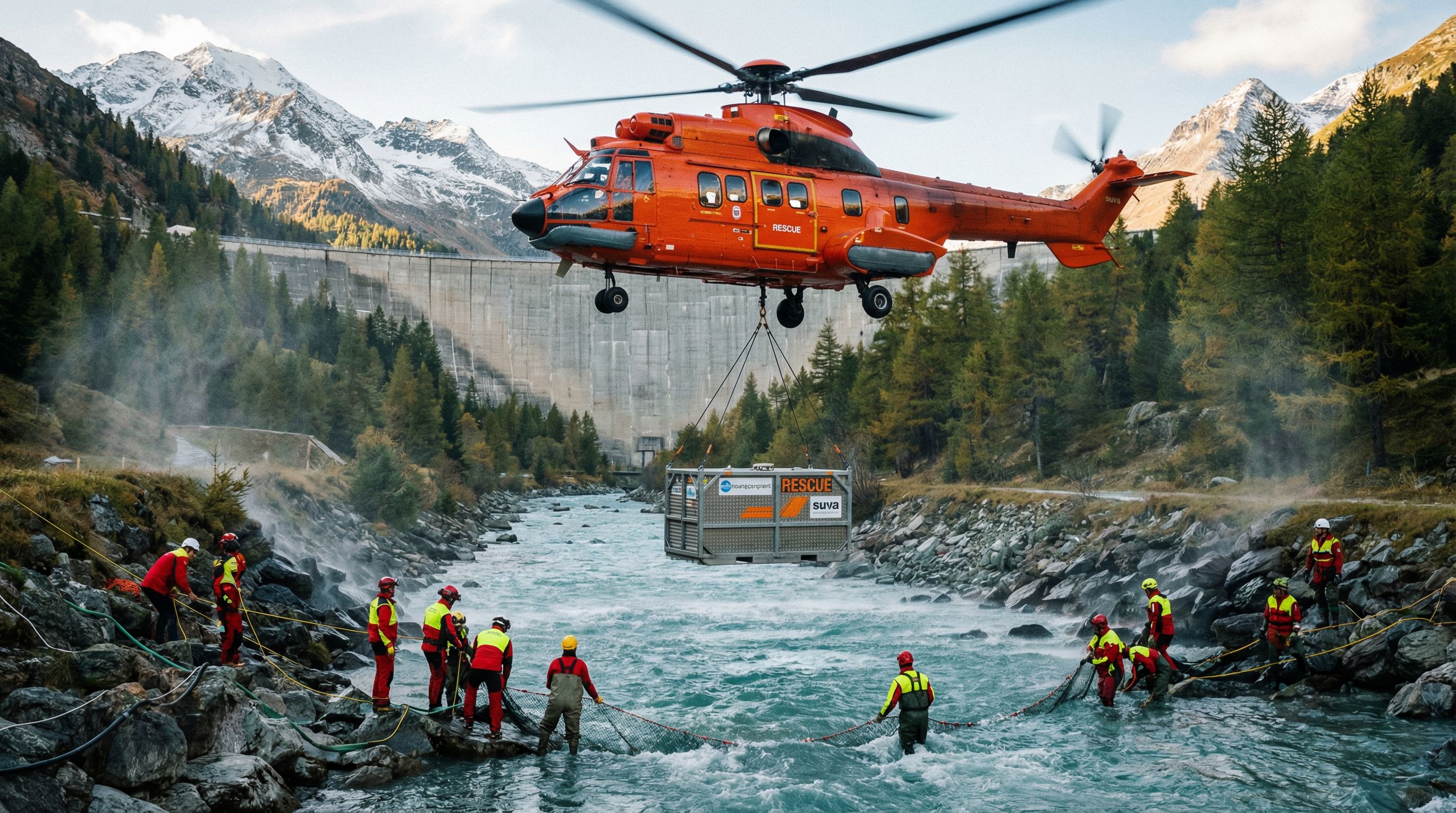 Major Fish Rescue Operation Launches in Swiss National Park
