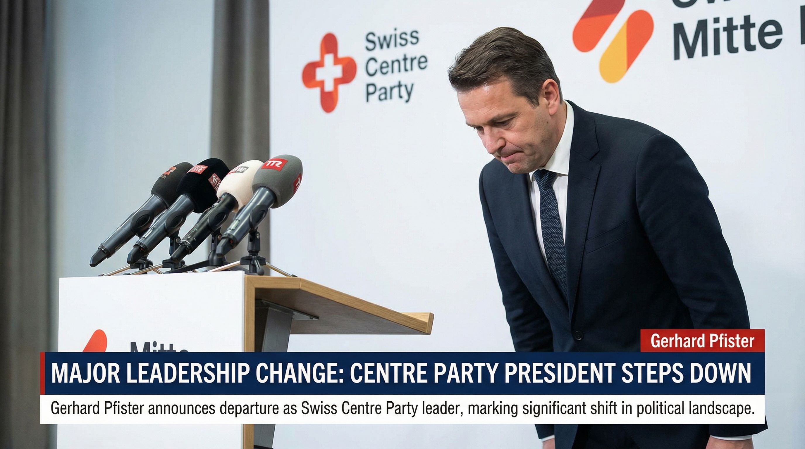 Major Leadership Change: Centre Party President Steps Down