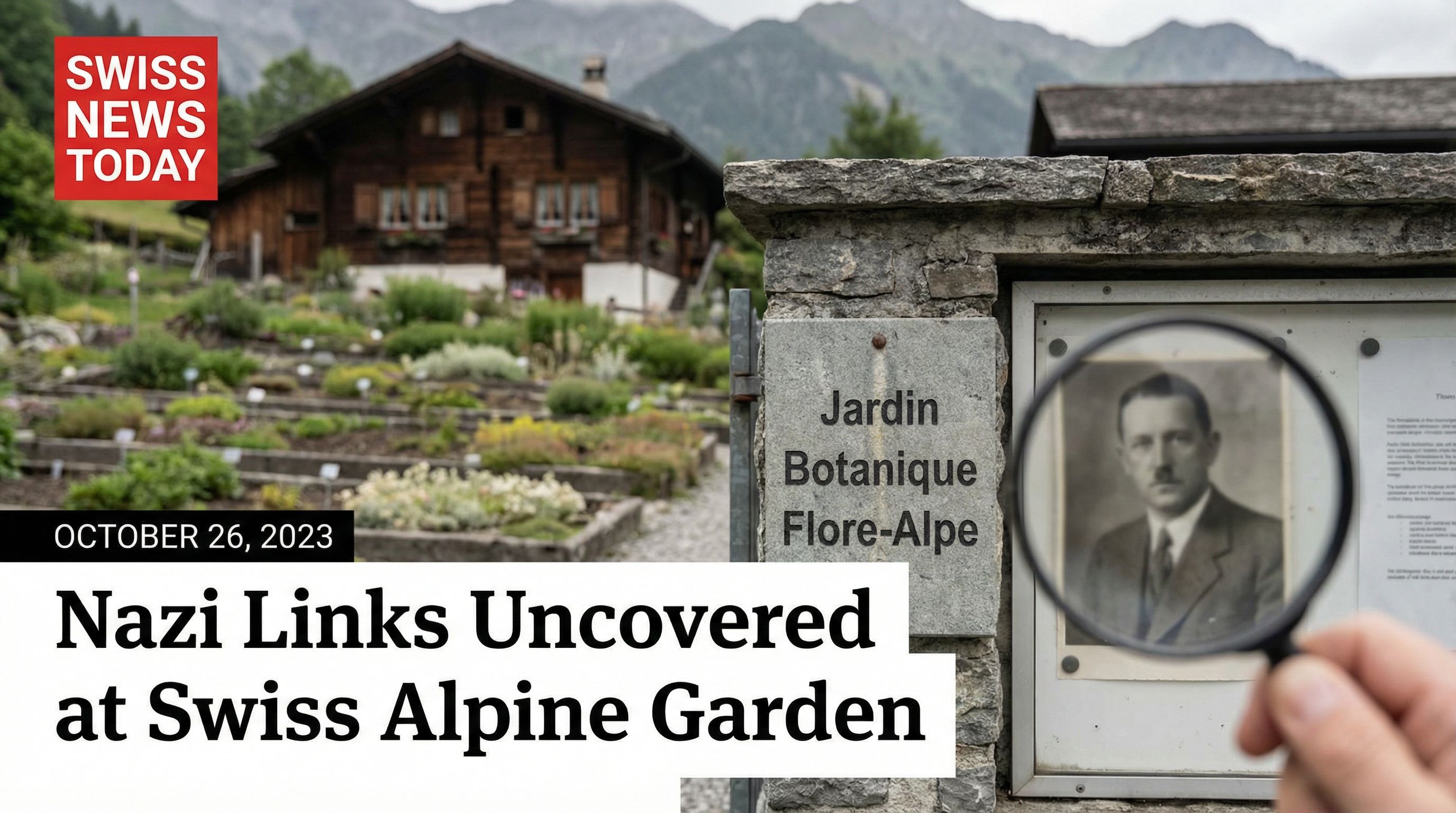 Nazi Links Uncovered at Swiss Alpine Garden