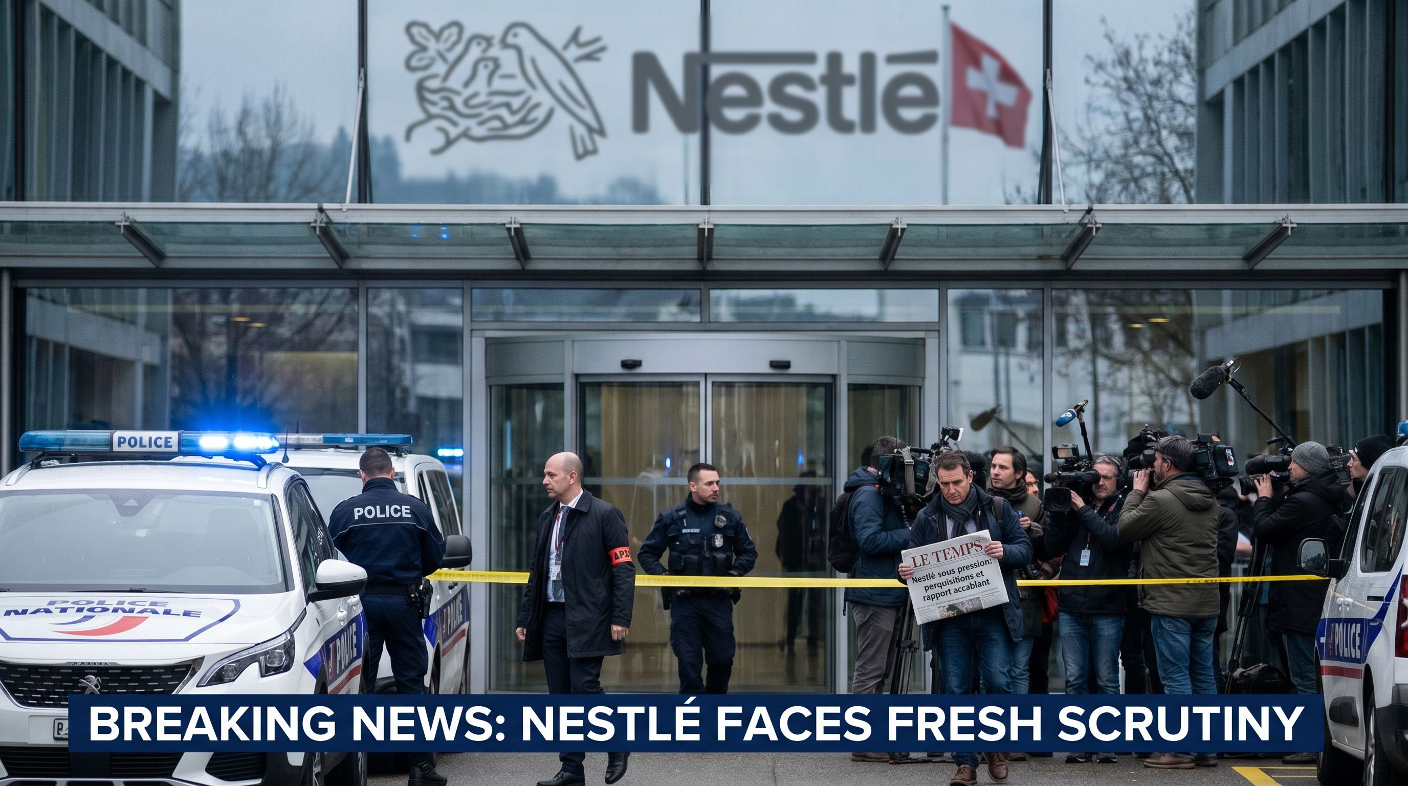 Nestlé Faces Fresh Scrutiny with Raids and Critical Report on Scandals