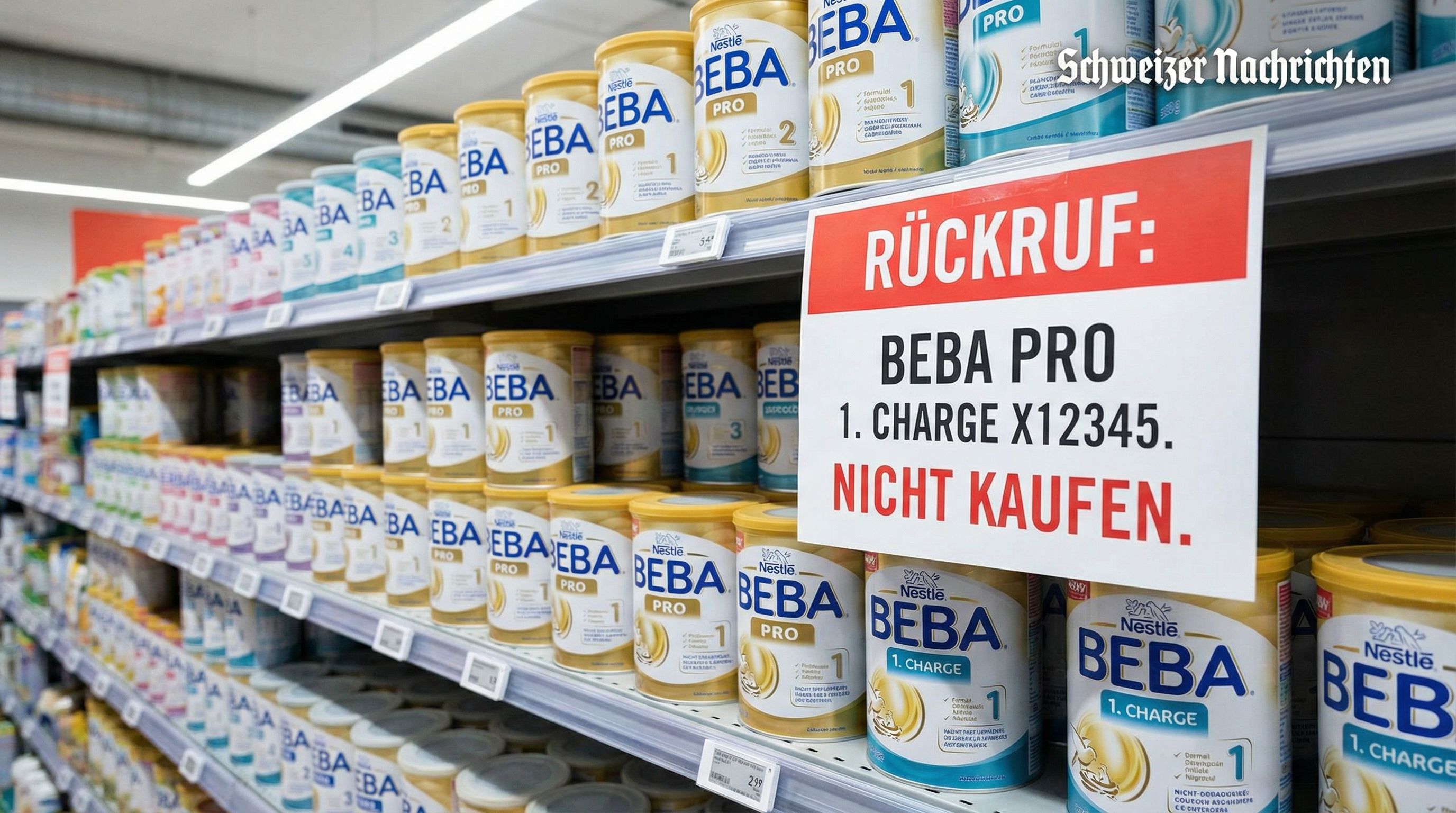 Nestlé Recalls Infant Formula Across Europe Over Contamination Fears