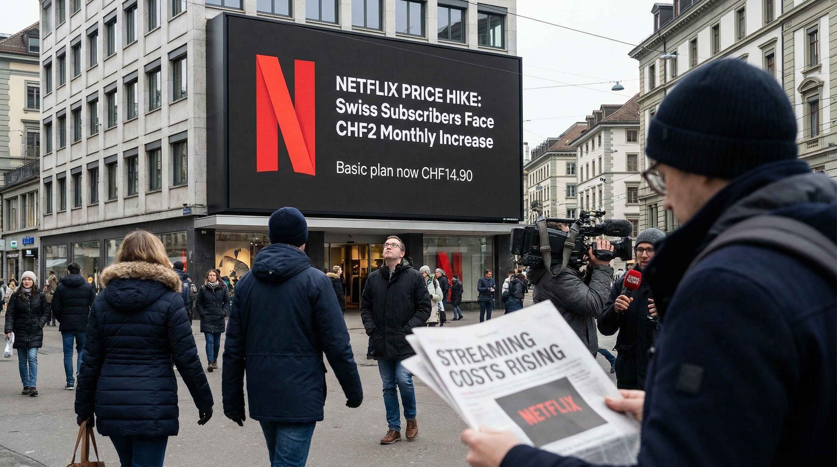 Netflix Price Hike: Swiss Subscribers Face CHF2 Monthly Increase