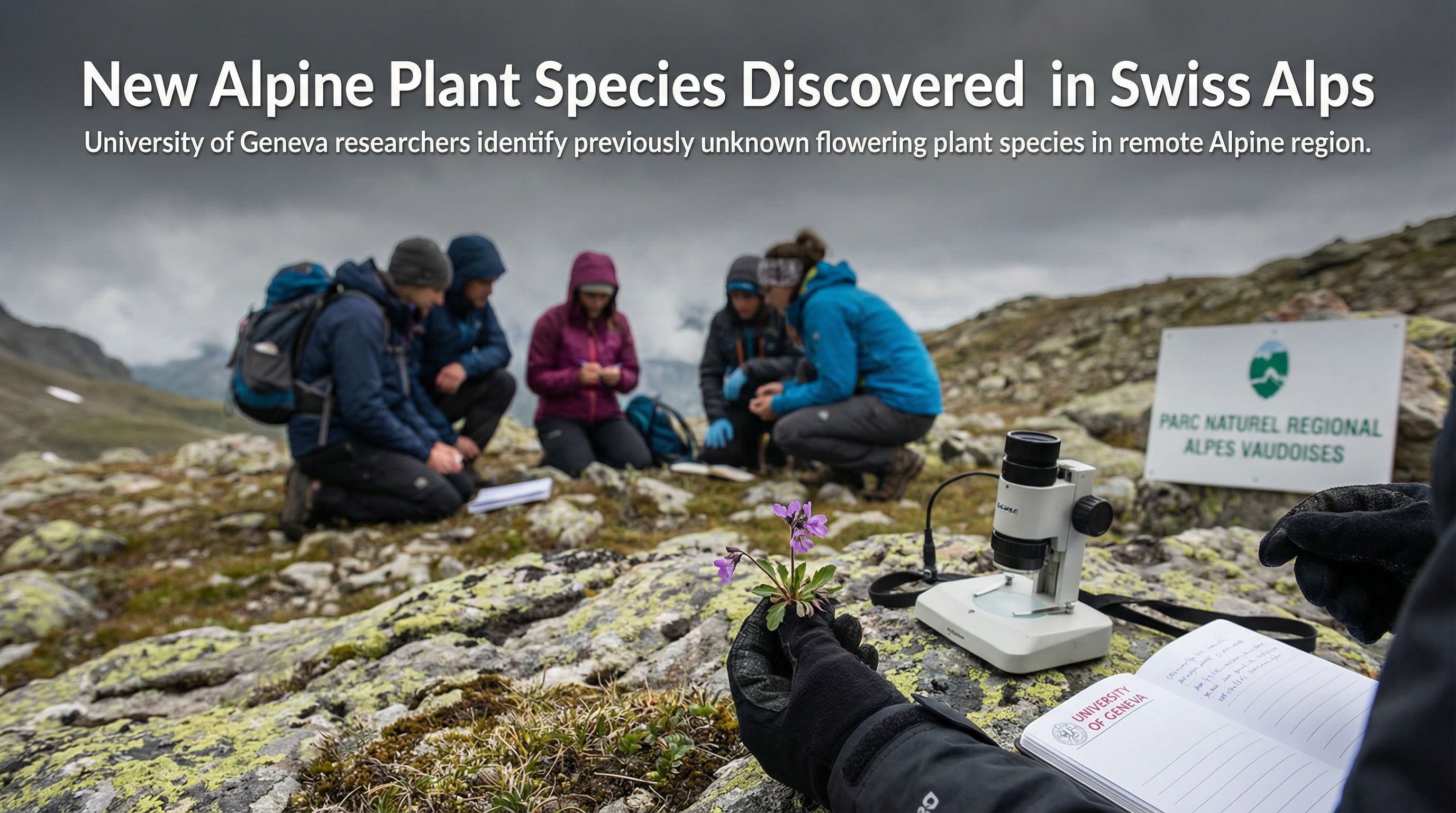 New Alpine Plant Species Discovered in Swiss Alps