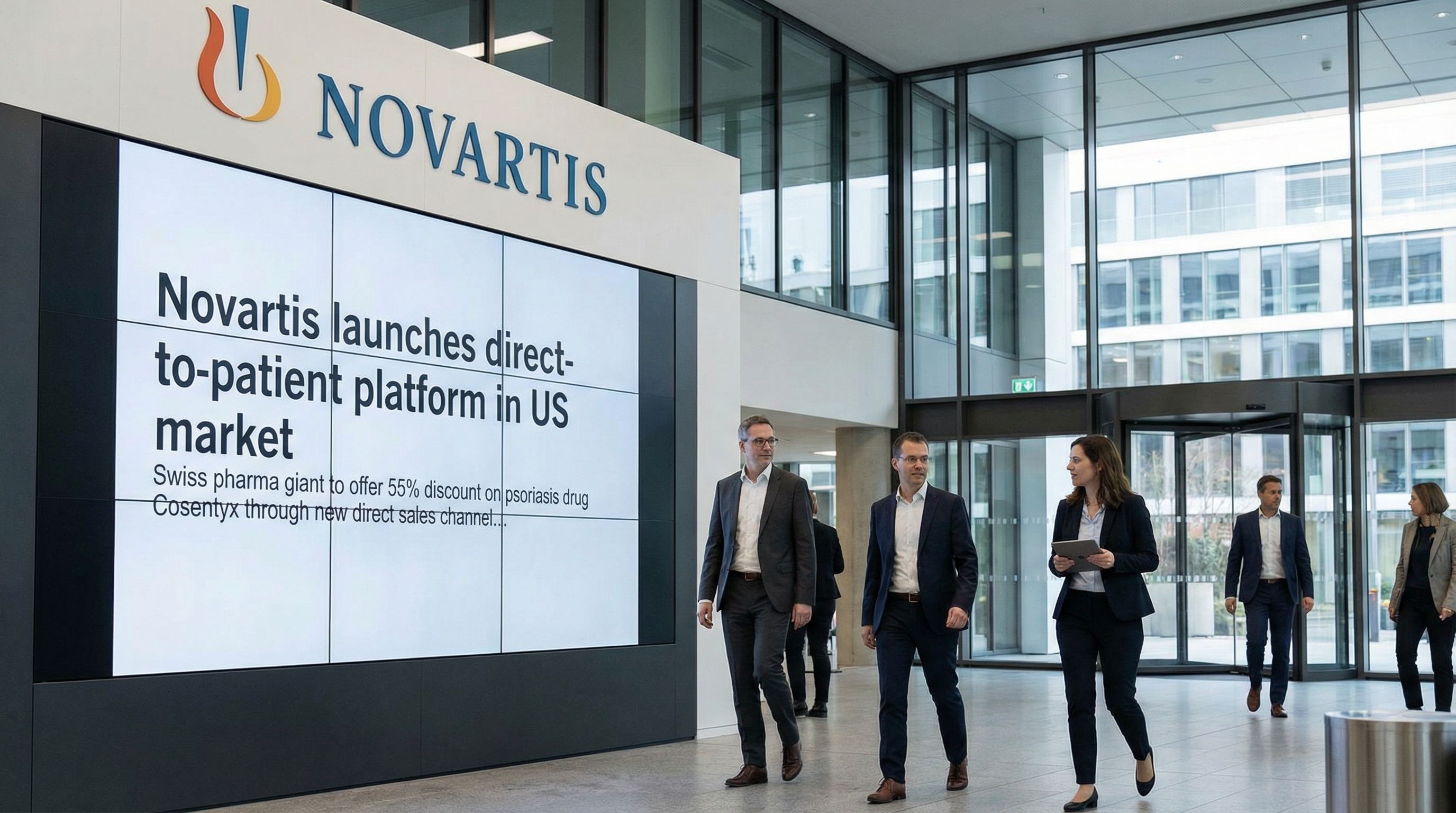 Novartis launches direct-to-patient platform in US market