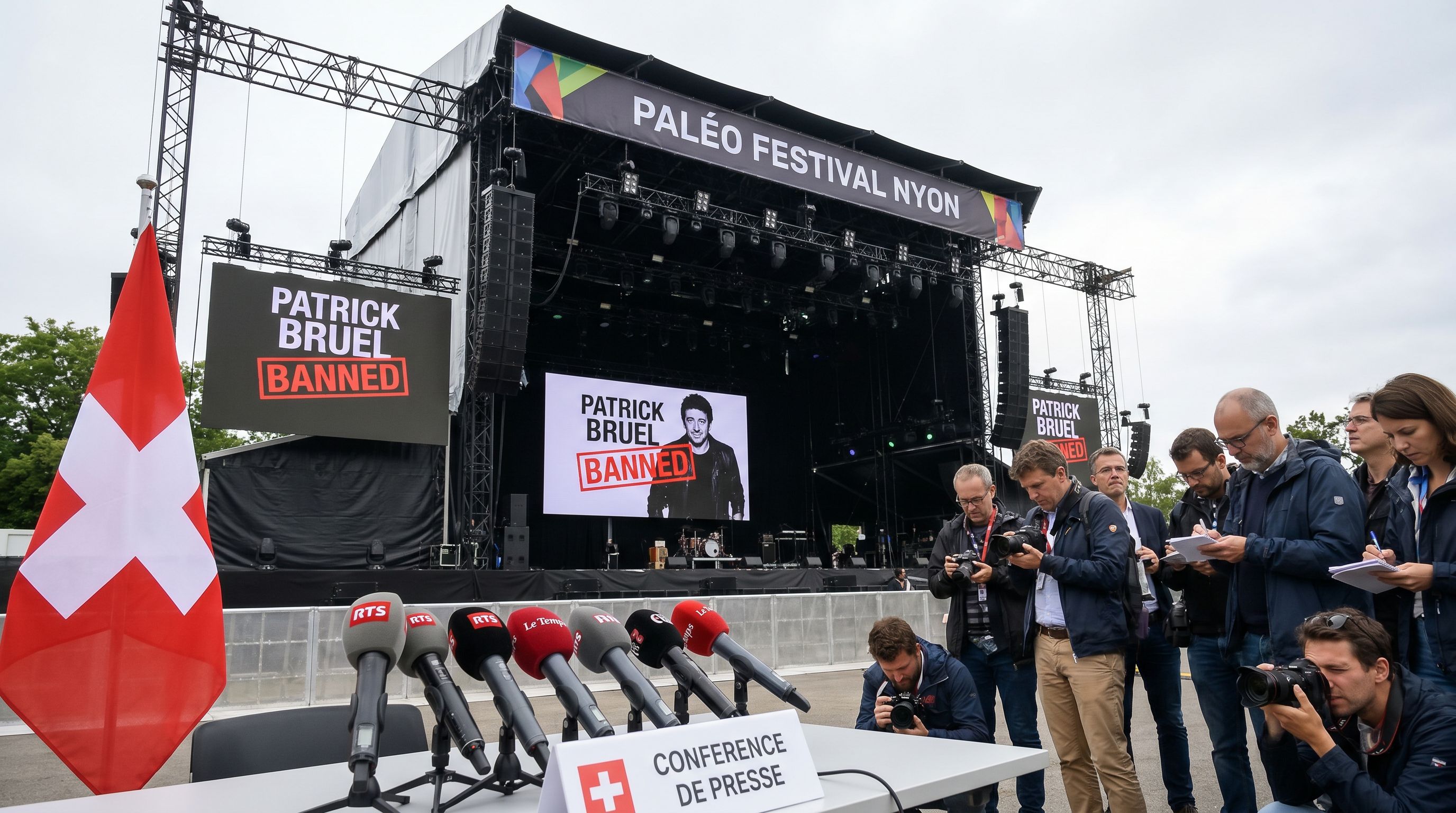 Paléo Festival Bans Singer Patrick Bruel Over Alleged Misconduct