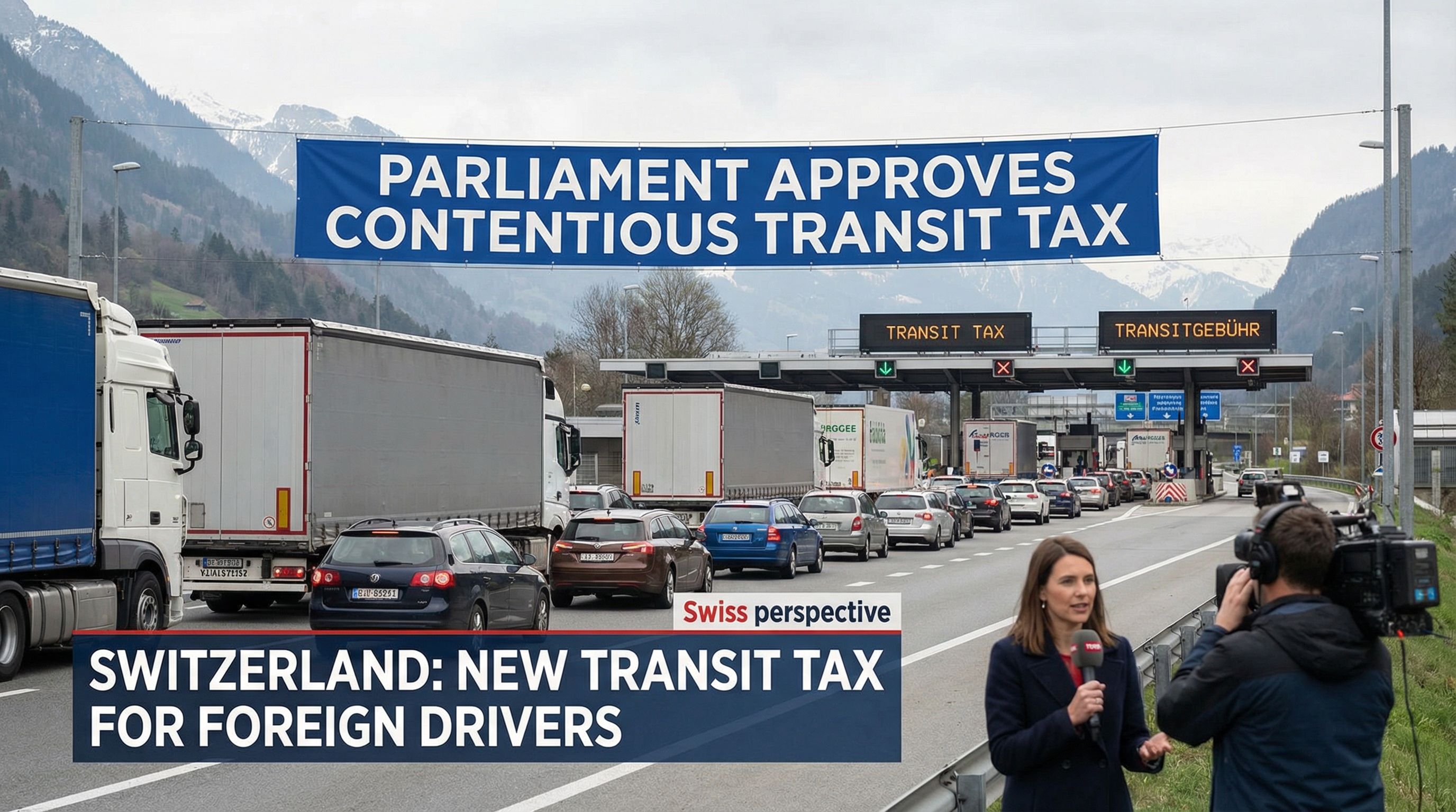 Parliament Approves Contentious Transit Tax for Foreign Drivers