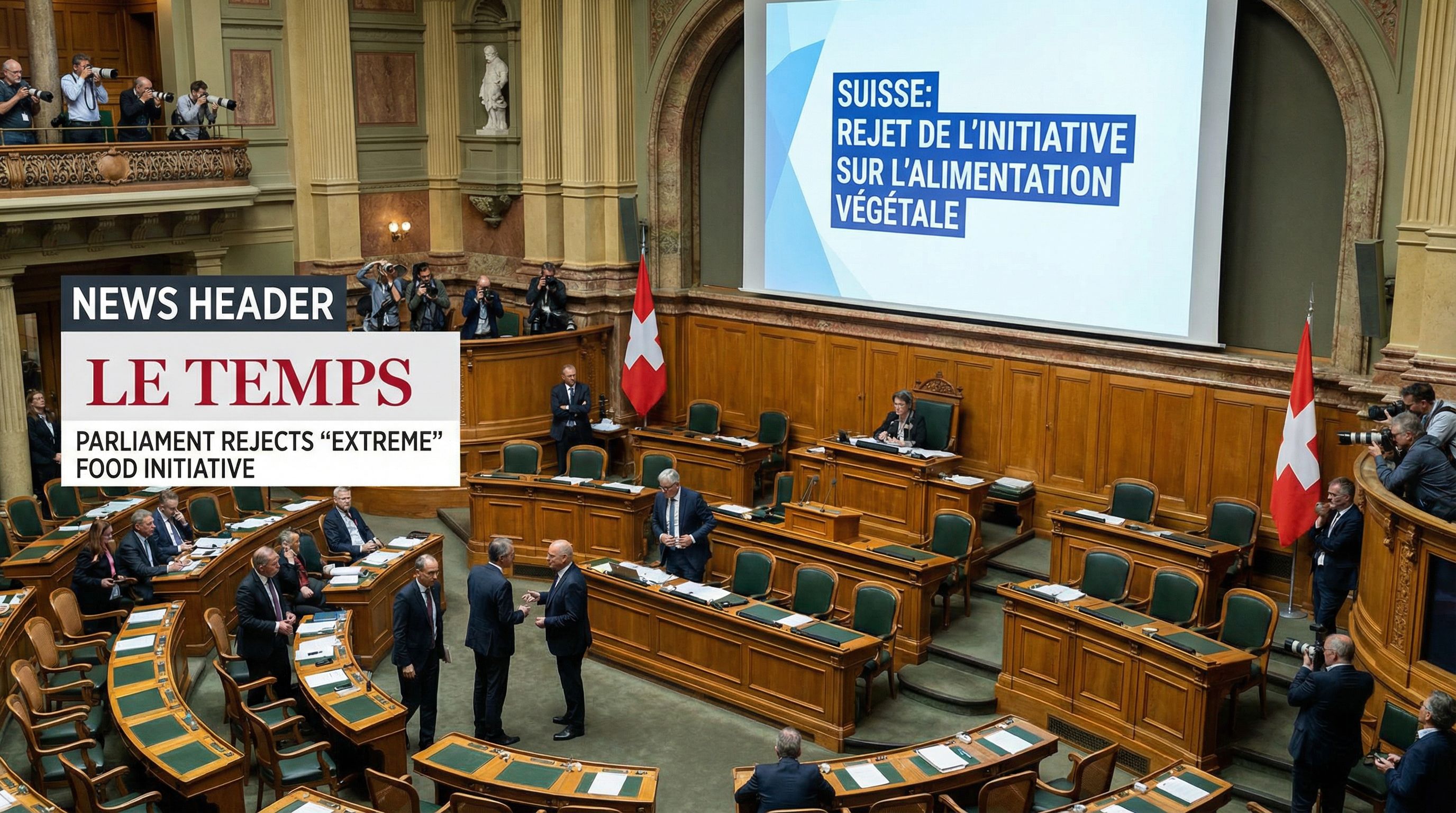 Parliament Rejects 'Extreme' Food Initiative Aimed at Boosting Plant ...