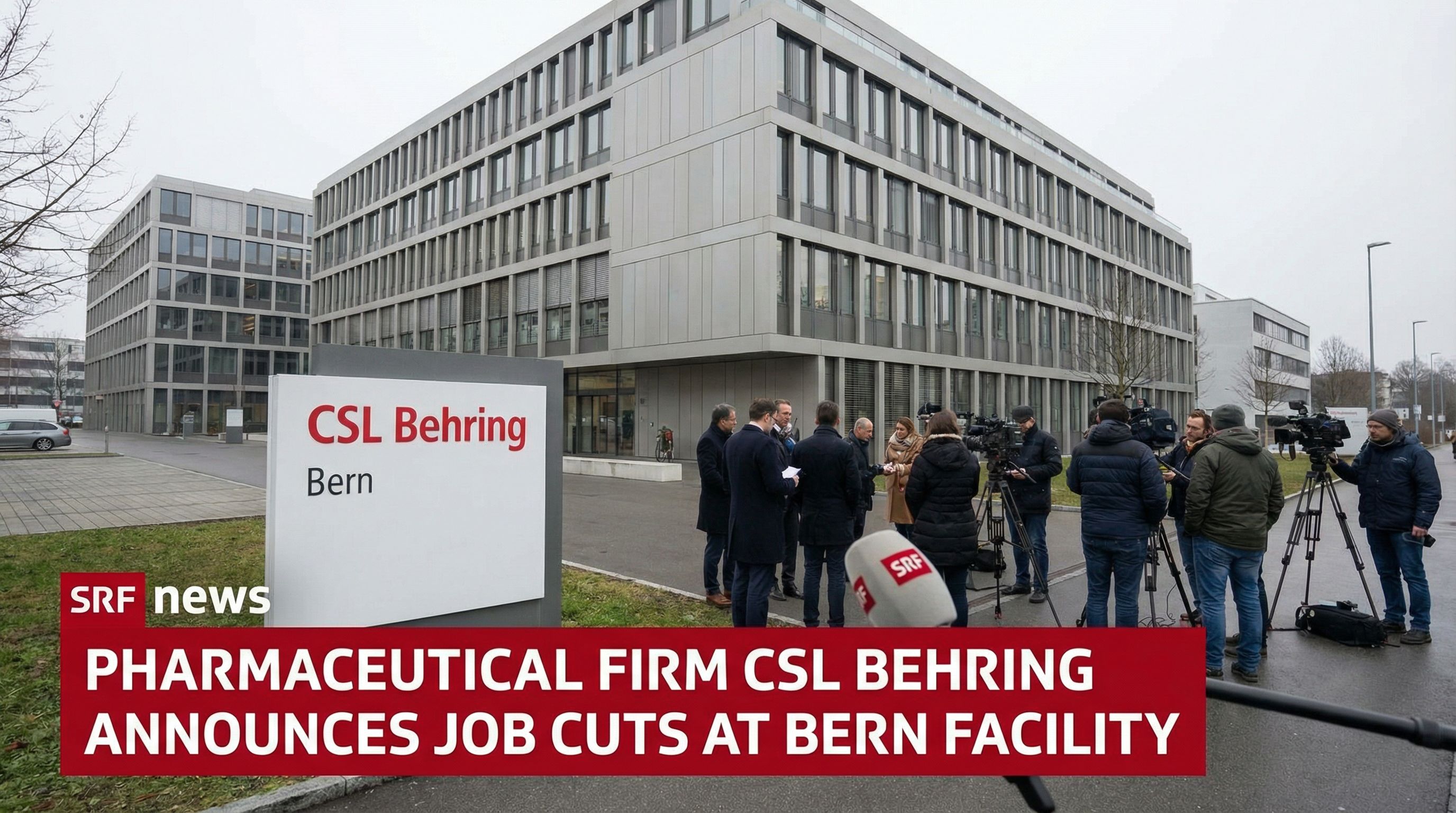 Pharmaceutical Firm CSL Behring Announces Job Cuts at Bern Facility