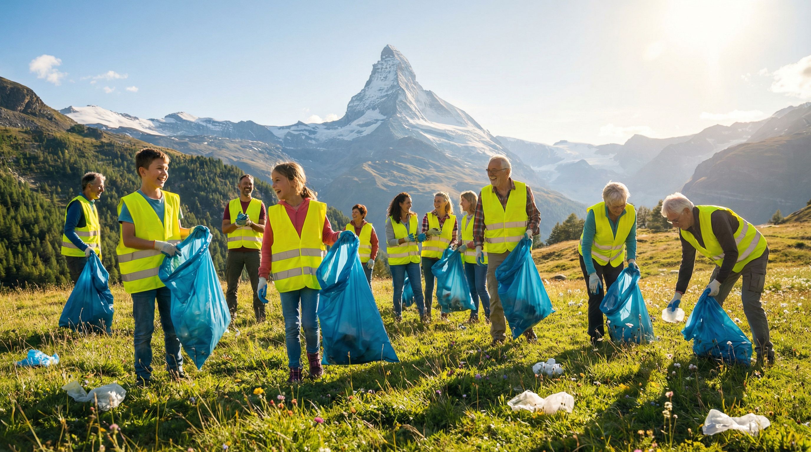 Record-Breaking Environmental Clean-Up: 65,000 Swiss Volunteers Unite