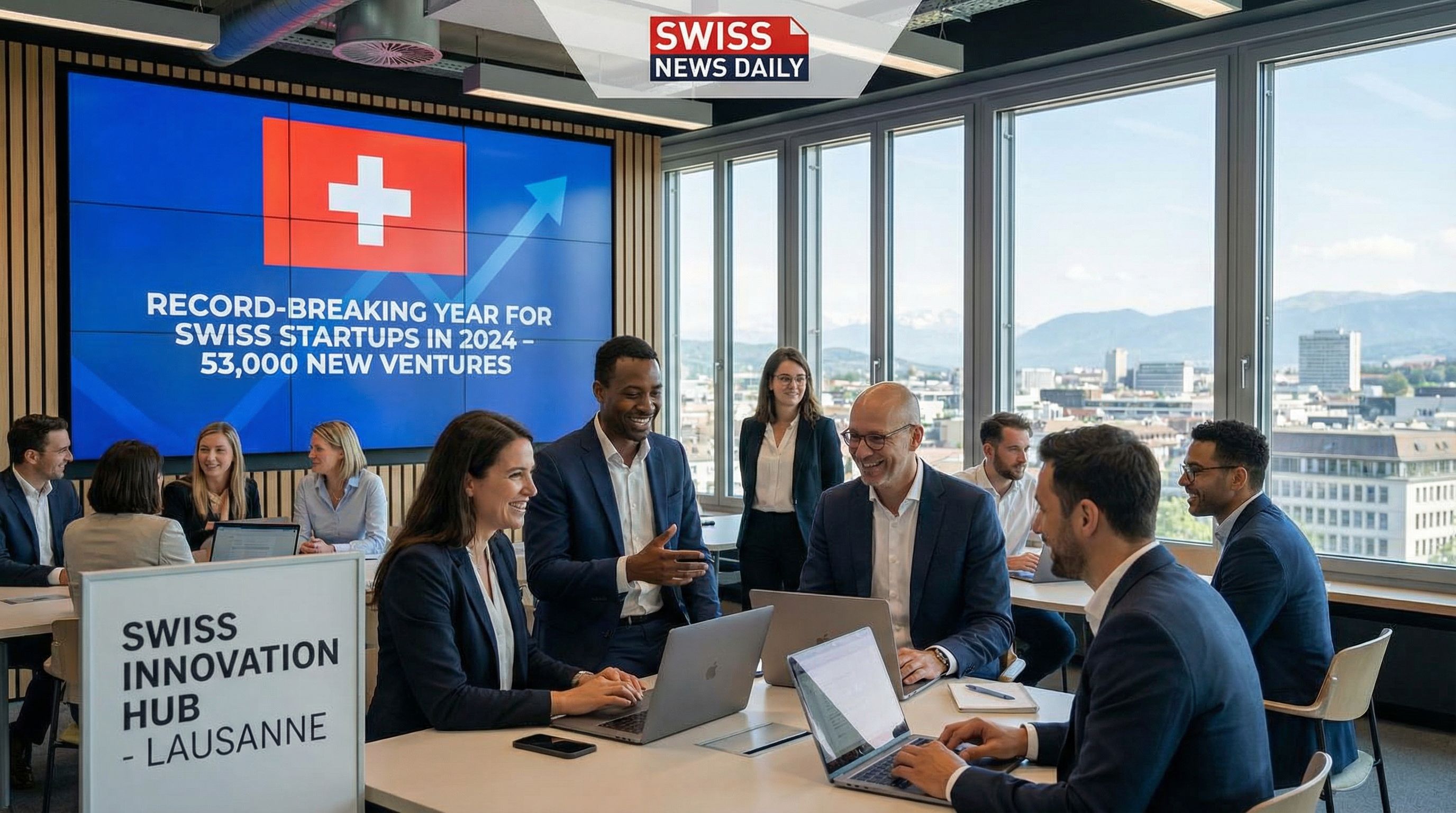 Record-Breaking Year for Swiss Startups in 2024