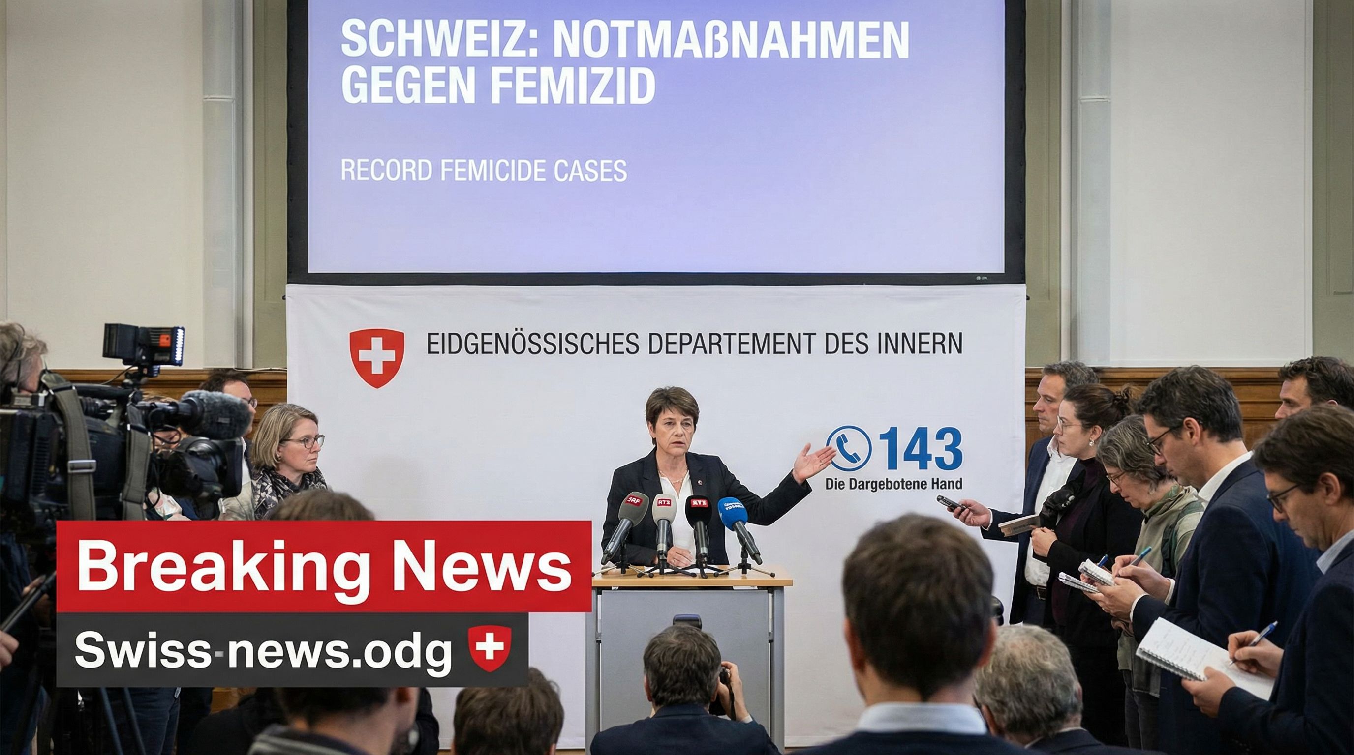 Record femicide cases prompt new emergency measures in Switzerland