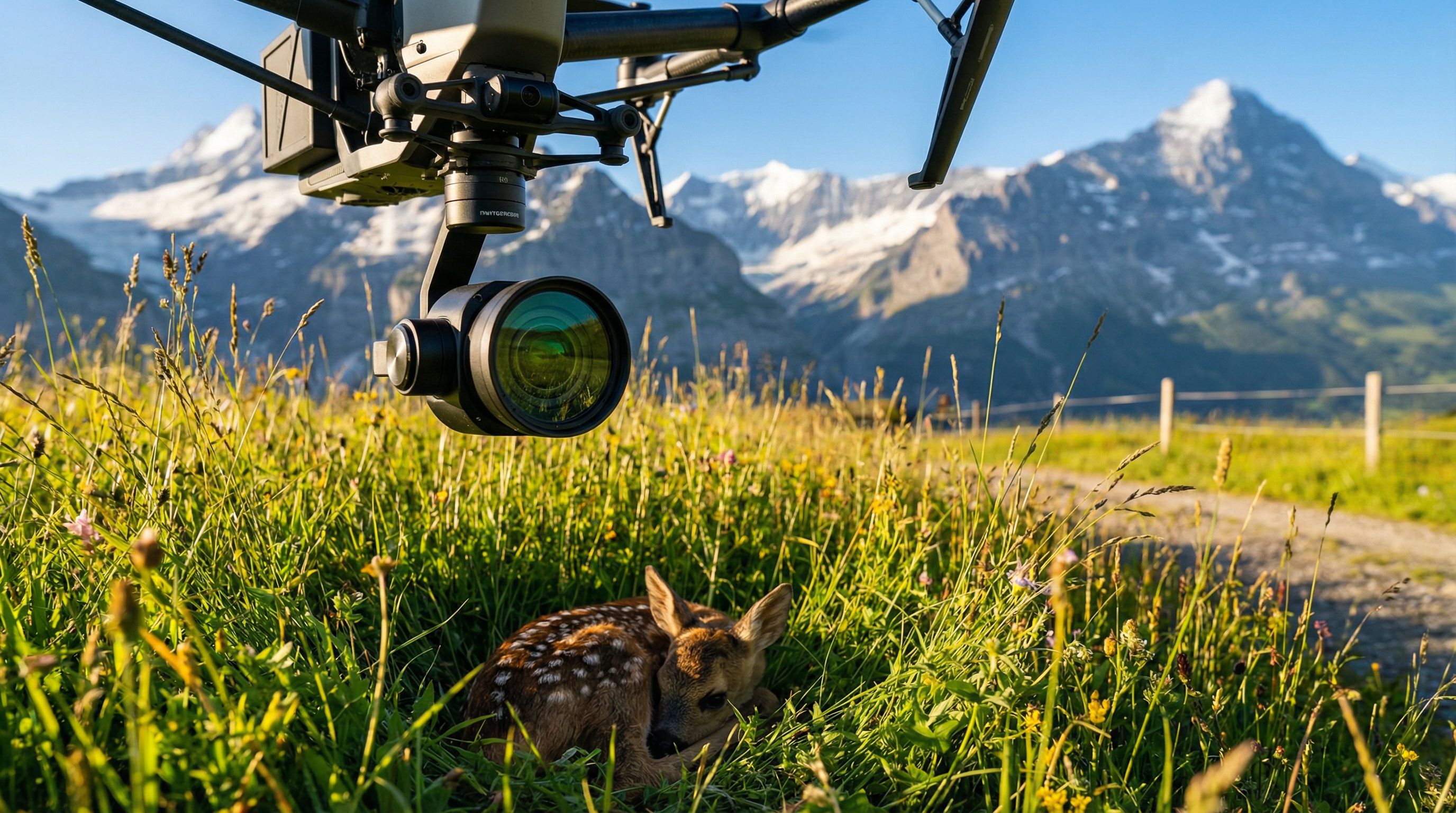 Record Year for Swiss Drone-Based Fawn Rescue
