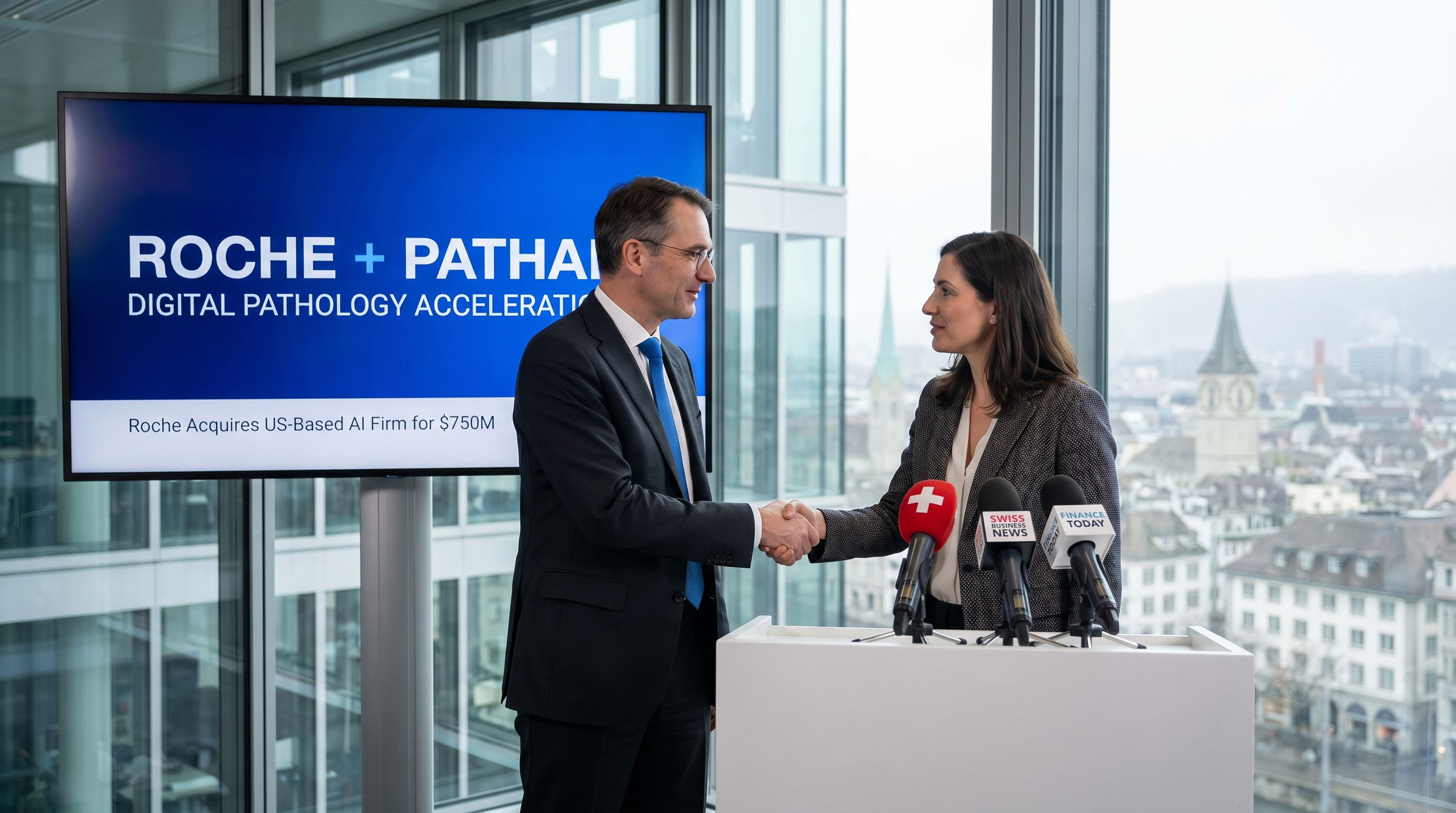 Roche to Acquire US-Based AI Firm PathAI in Push for Digital Pathology