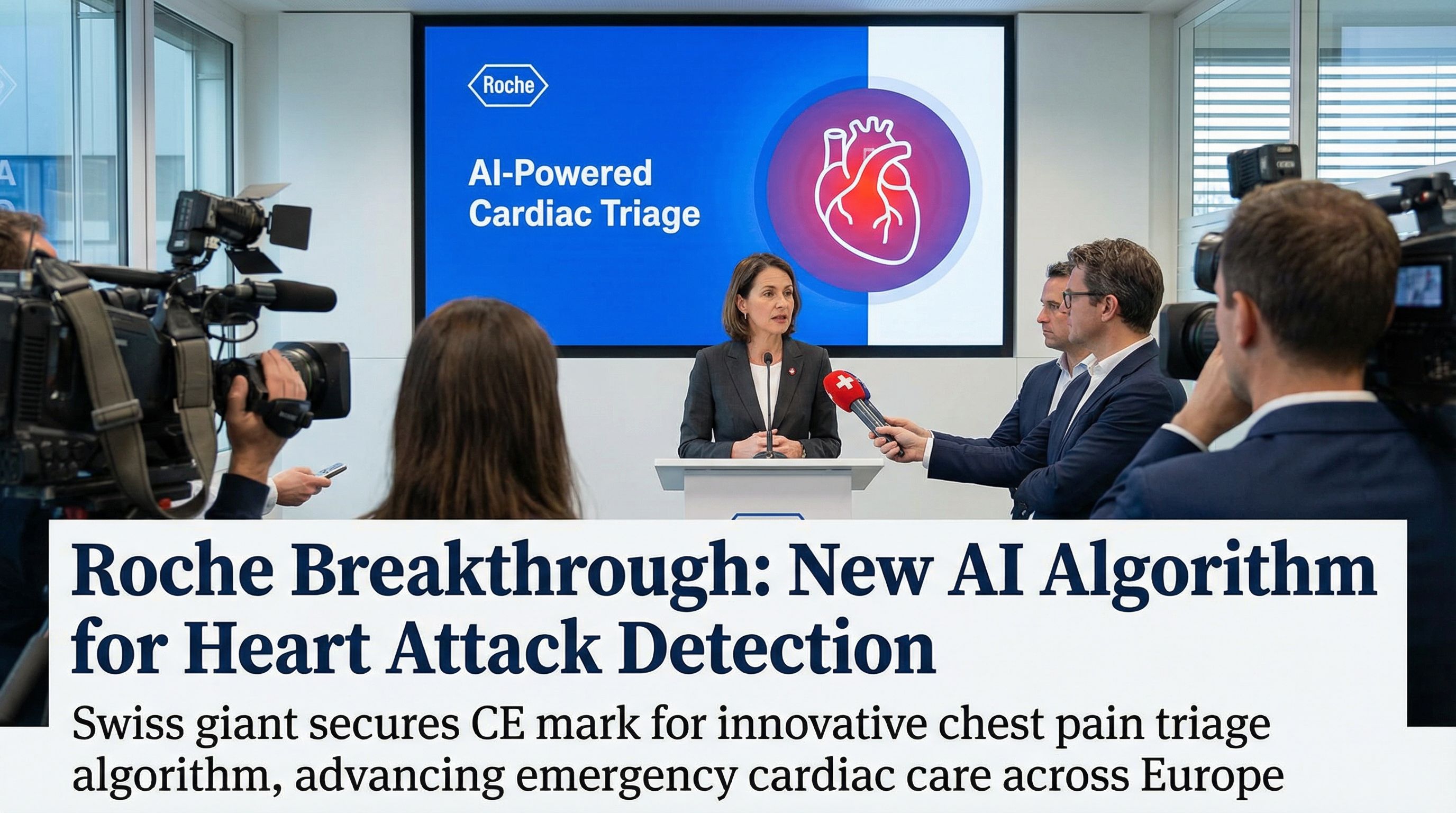 Roche Breakthrough: New AI Algorithm for Heart Attack Detection