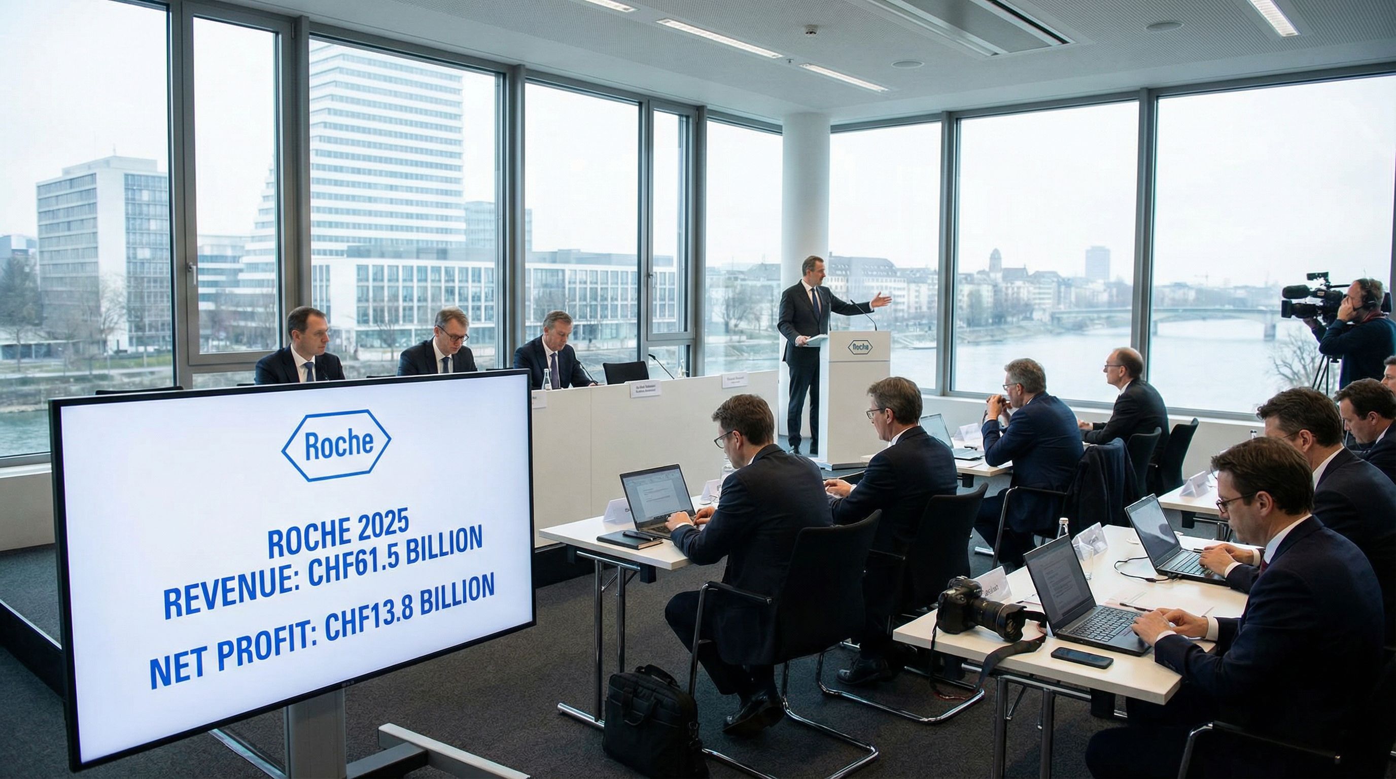 Roche Posts Strong 2025 Revenue, Exceeding CHF61 Billion