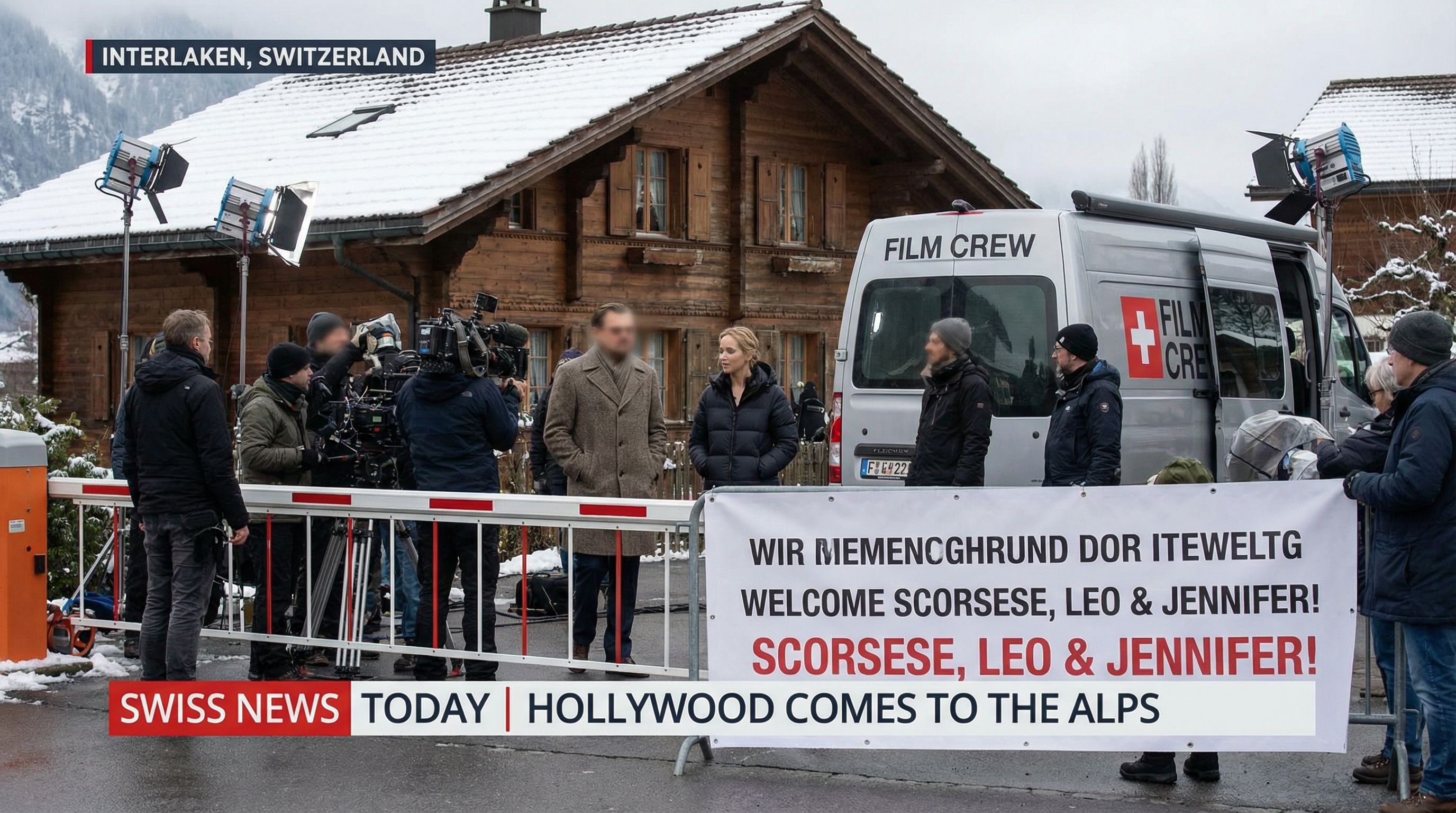 Hollywood Comes to the Alps: Scorsese Films with DiCaprio and Lawrence ...