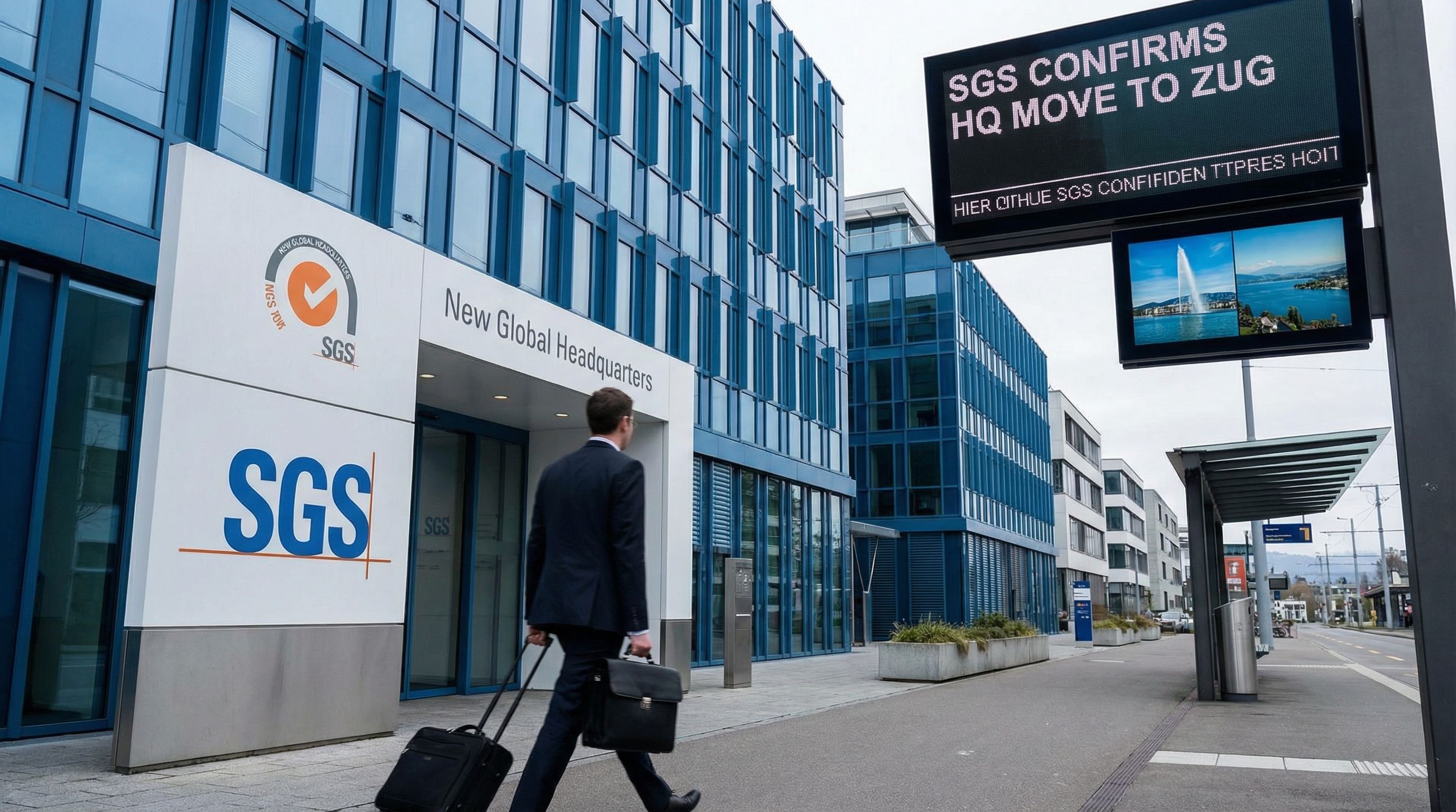 SGS Announces Headquarters Relocation from Geneva to Zug