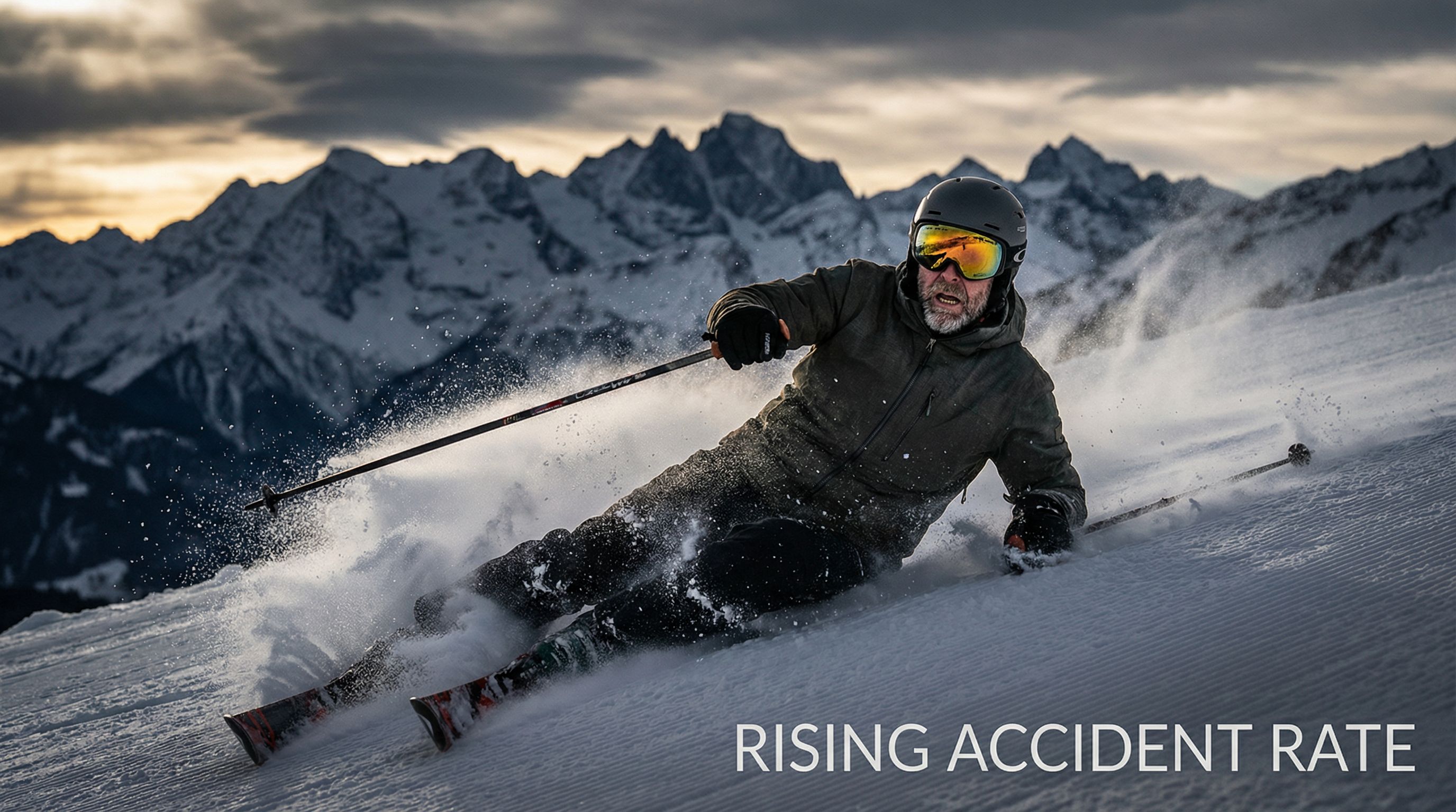 Ski Accident Rates Surge Among Over-40s in Switzerland