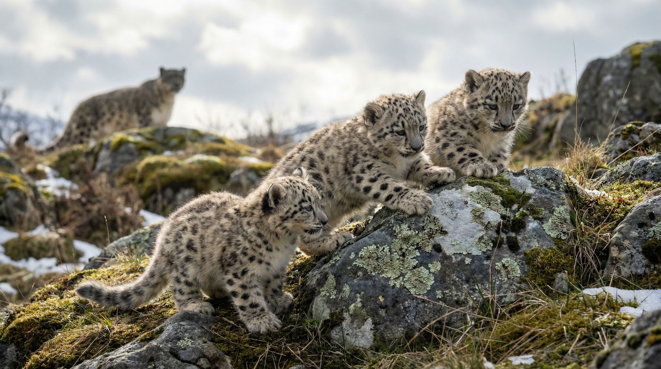 Snow Leopard Cubs Born at Zurich Zoo Mark Conservation Success