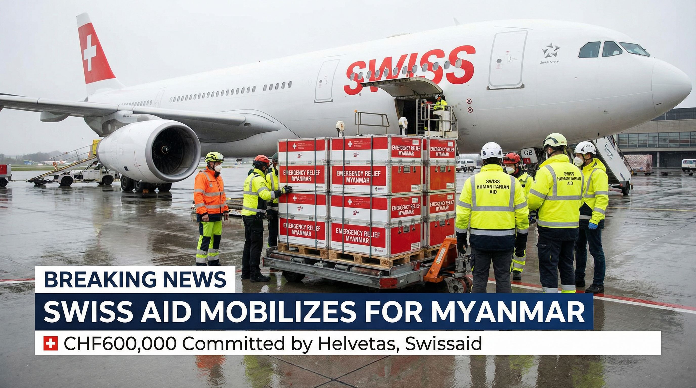 Swiss aid organizations mobilize for Myanmar earthquake relief