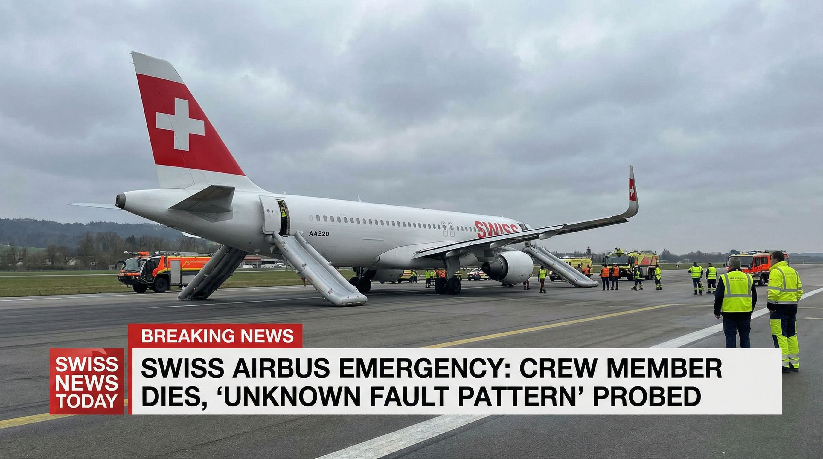 SWISS Airbus Emergency Landing: Crew Member Dies After 'Unknown Fault ...