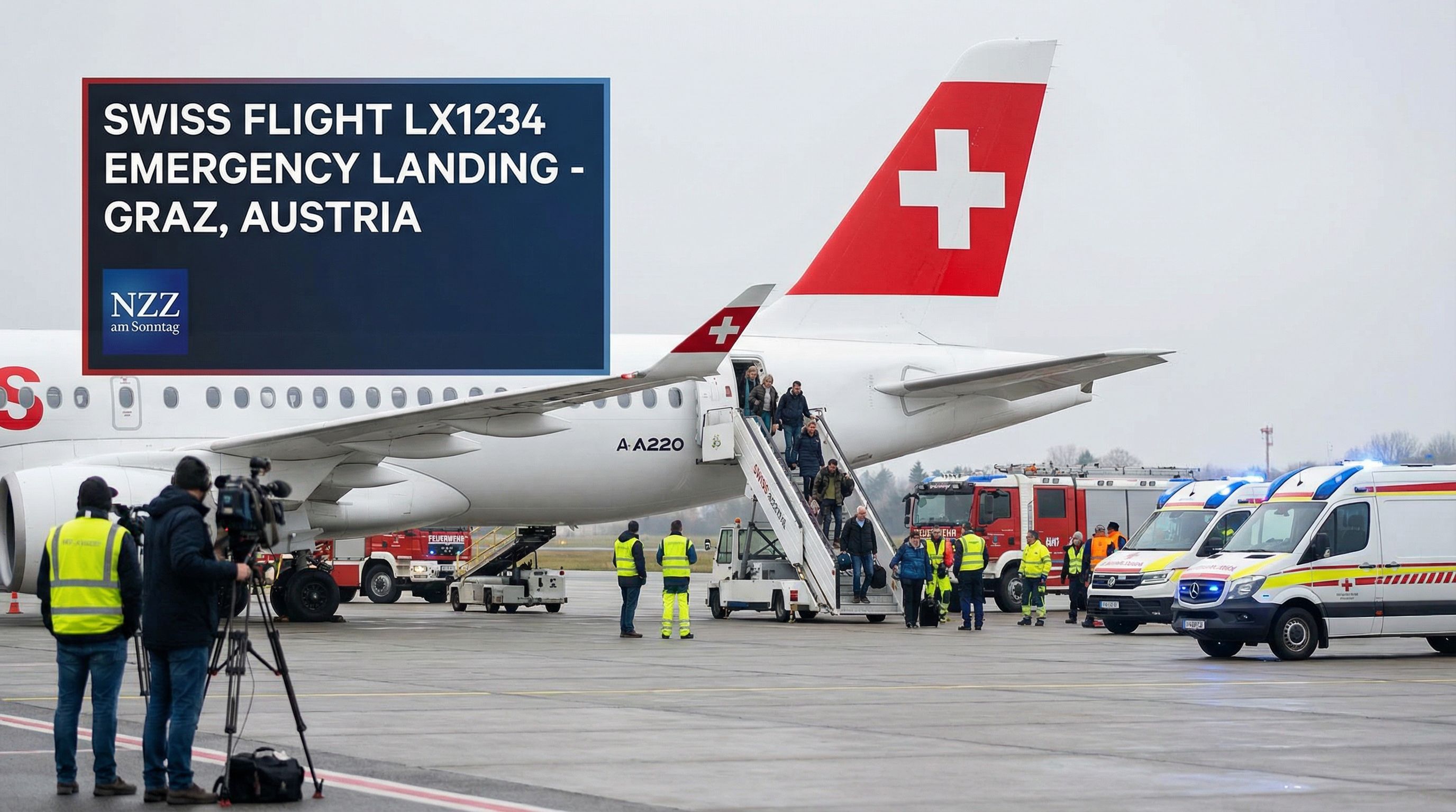 SWISS Airlines Emergency Landing Incident in Austria