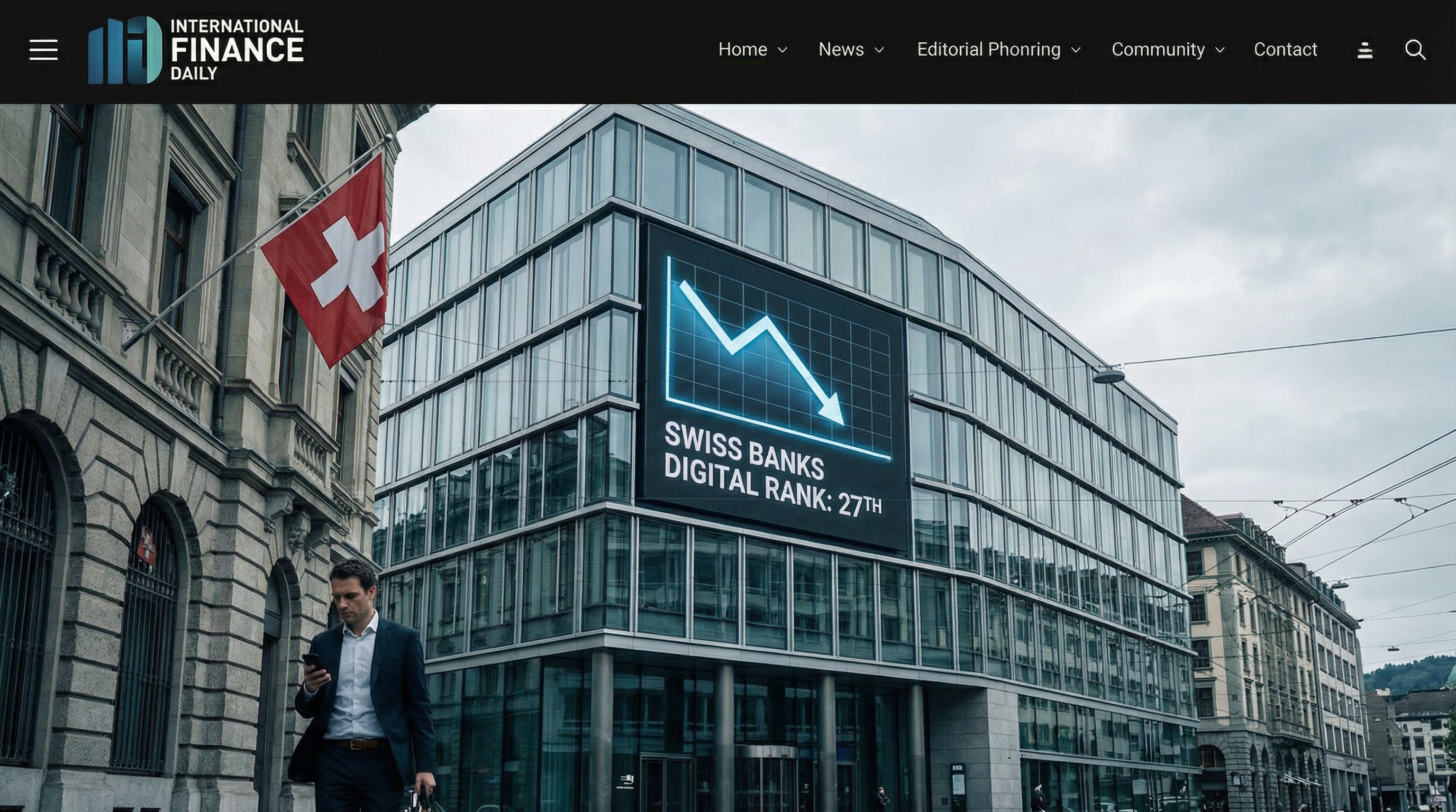 Swiss Banks Lag Behind in Digital Innovation
