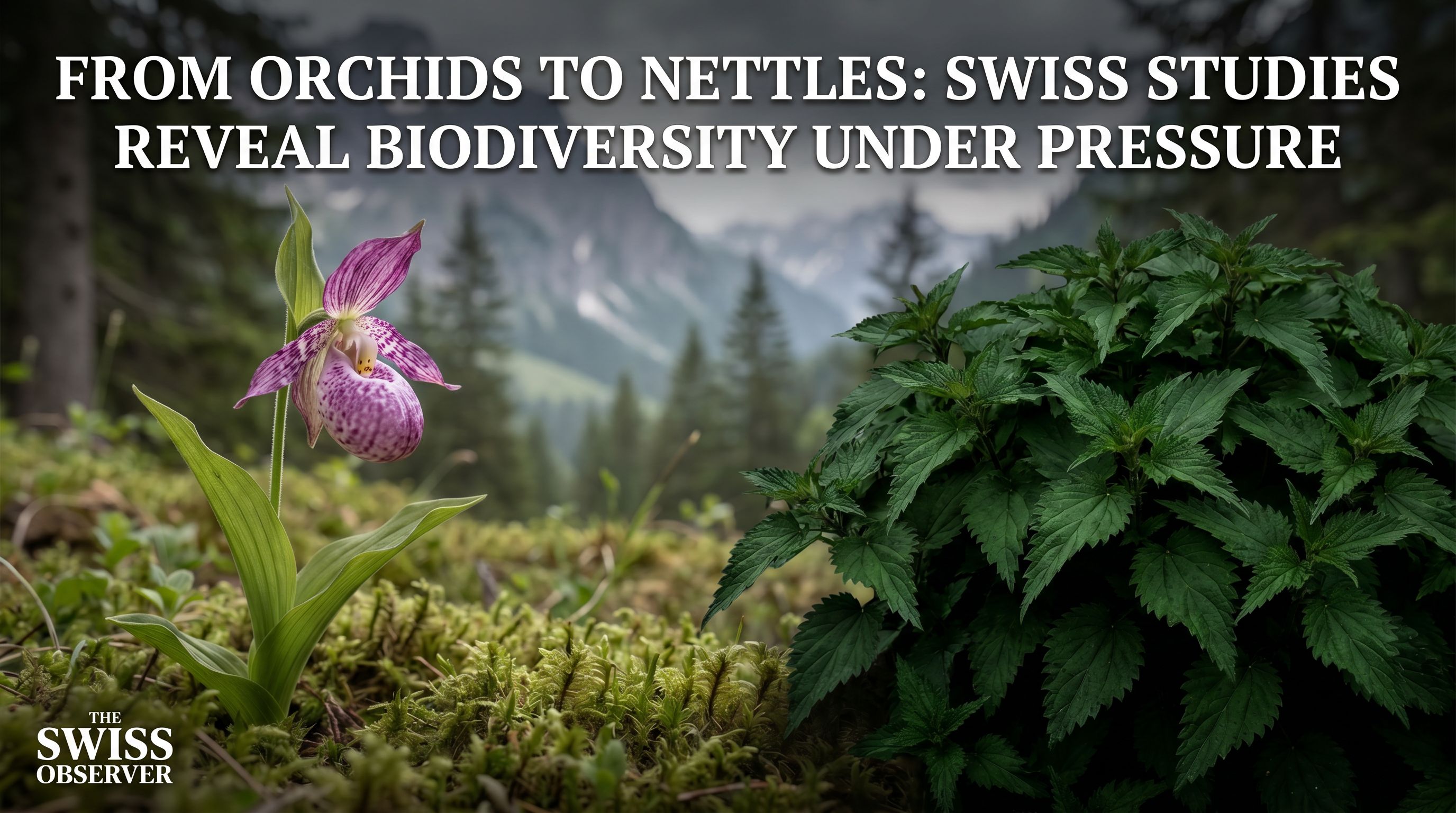 From Orchids to Nettles: Swiss Studies Reveal Biodiversity Under Pressure