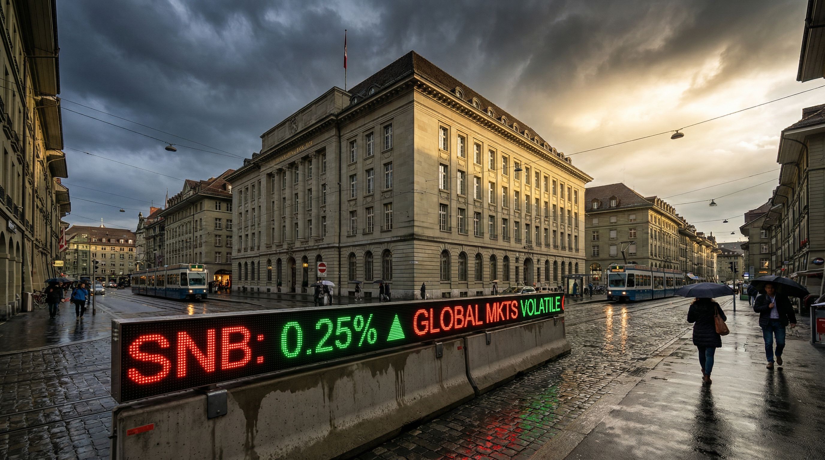 Swiss Central Bank Makes Surprise Rate Cut Amid Global Uncertainty