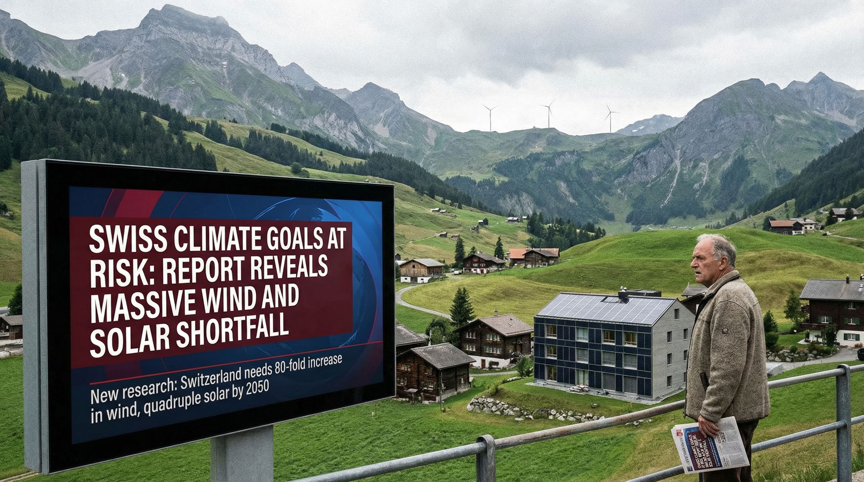 Swiss Climate Goals at Risk: Report Reveals Massive Wind and Solar ...