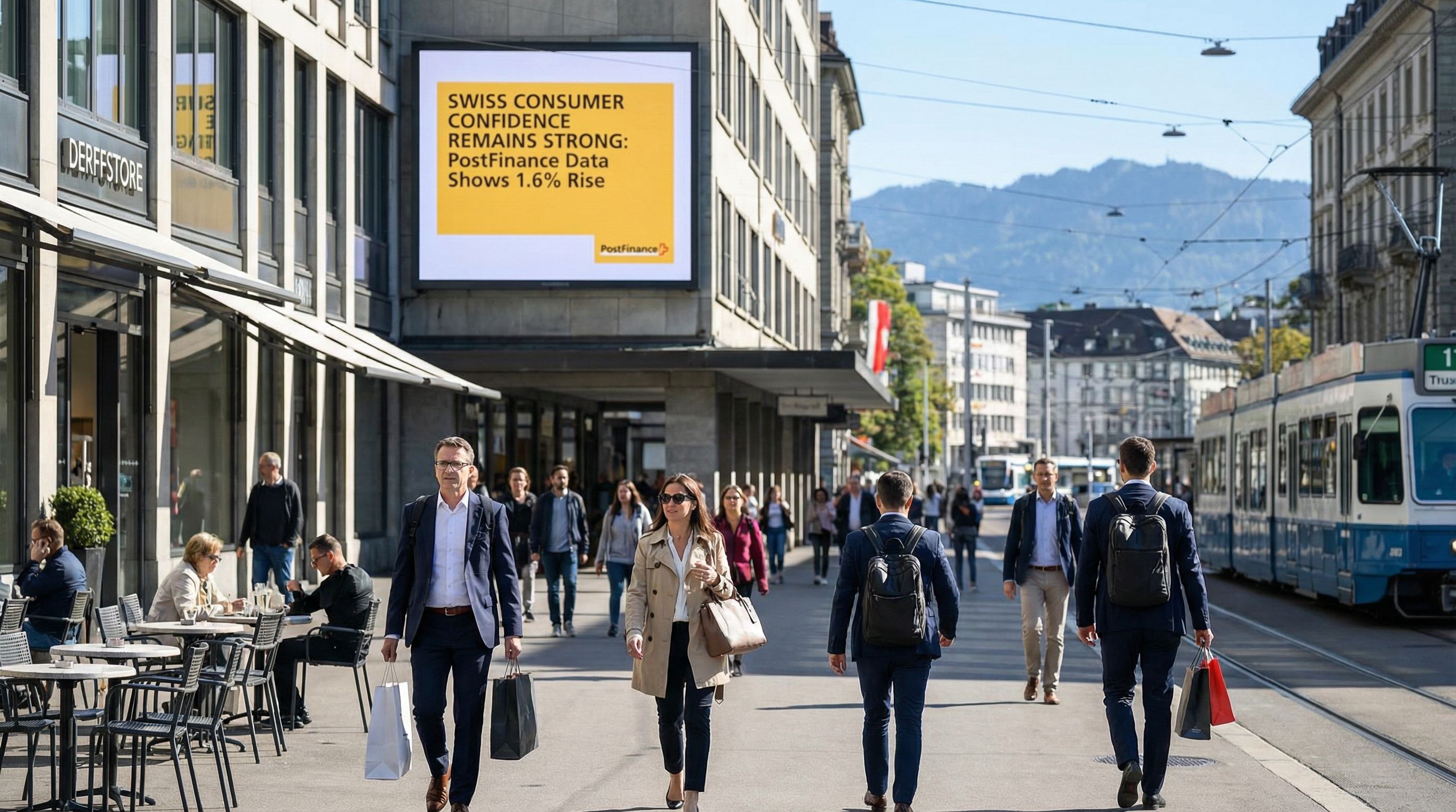 Swiss Consumer Confidence Remains Strong Despite Global Tensions