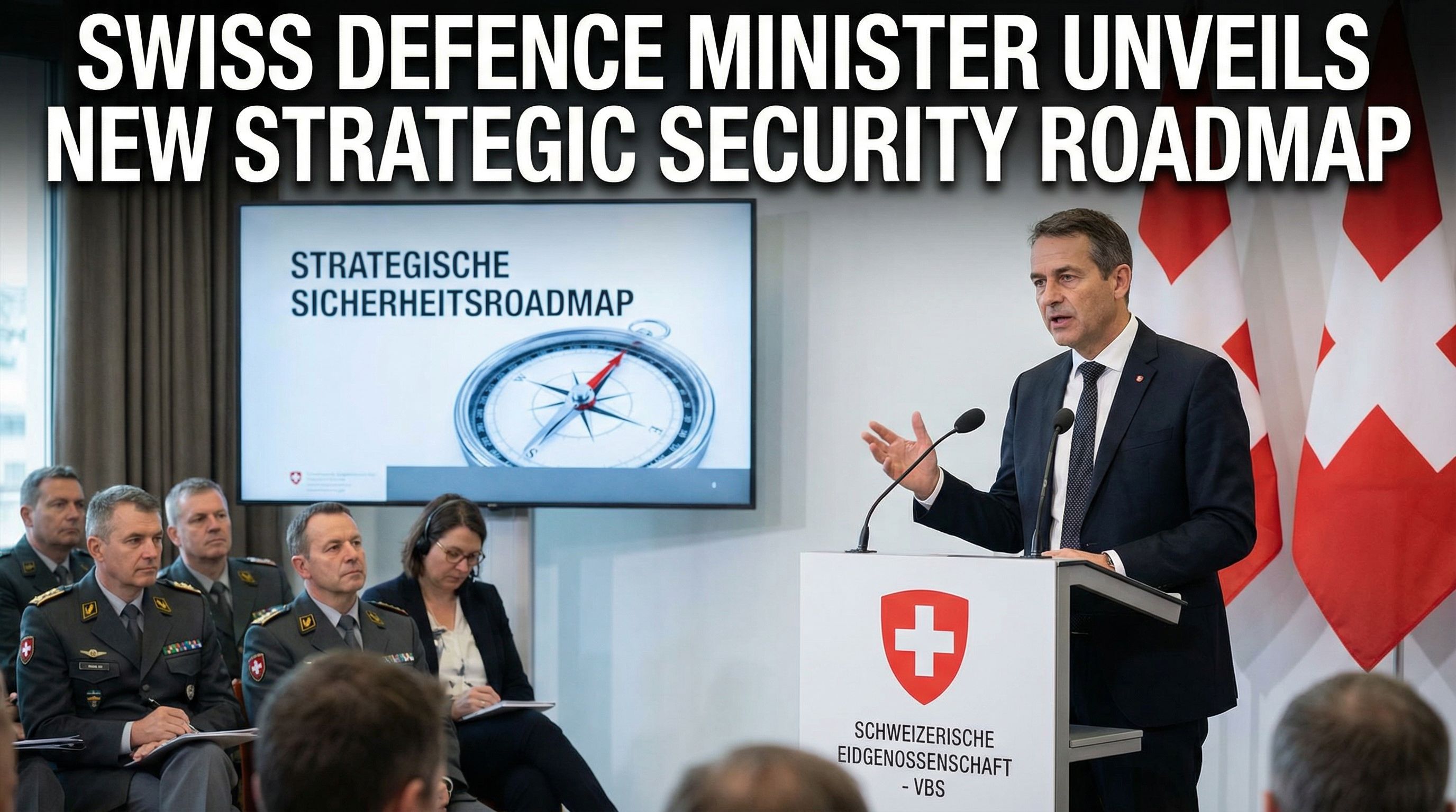 Swiss Defence Minister Unveils New Strategic Security Roadmap